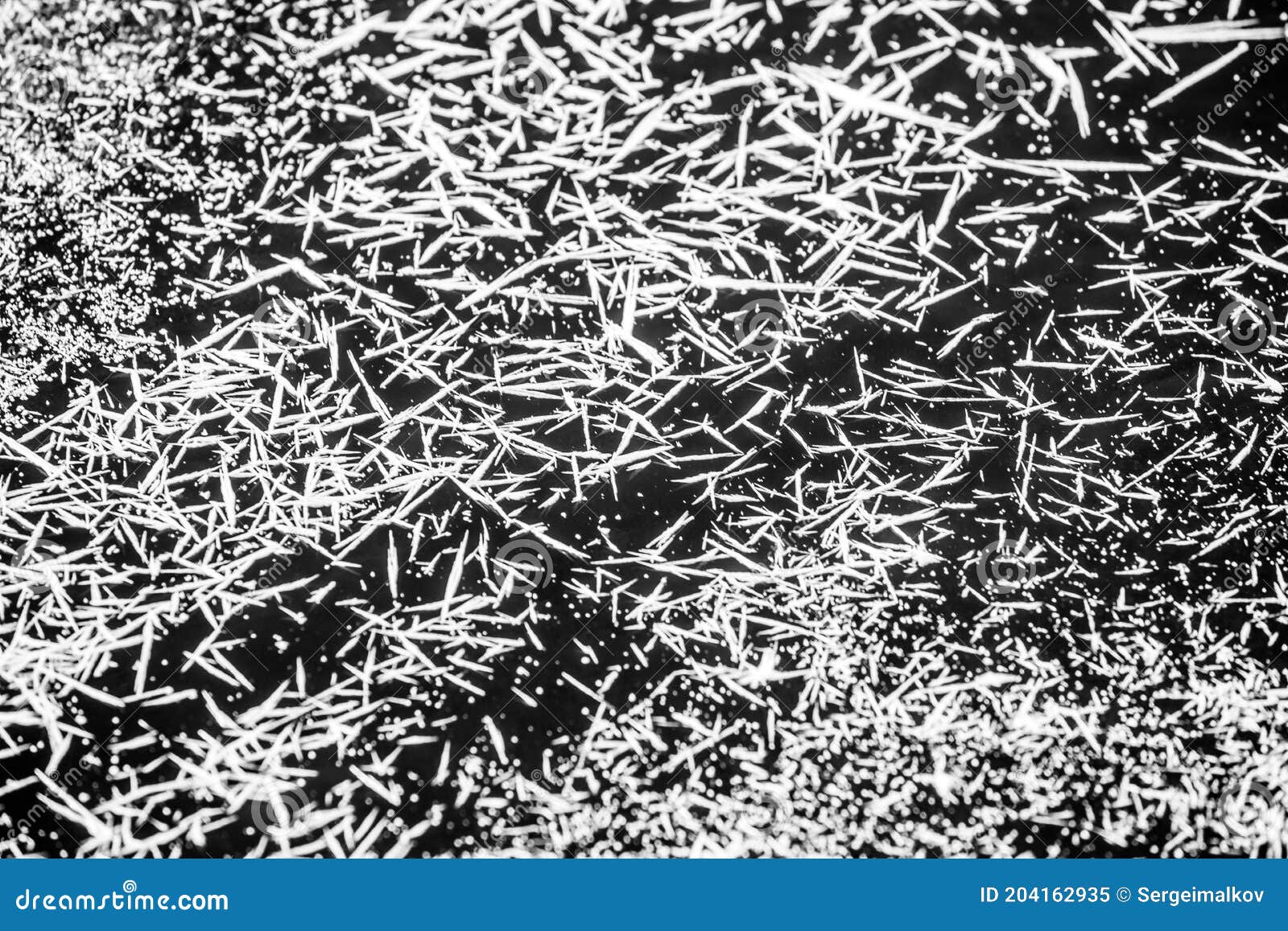 Textured Patterns on Melted Ice Stock Image - Image of melted, summer ...