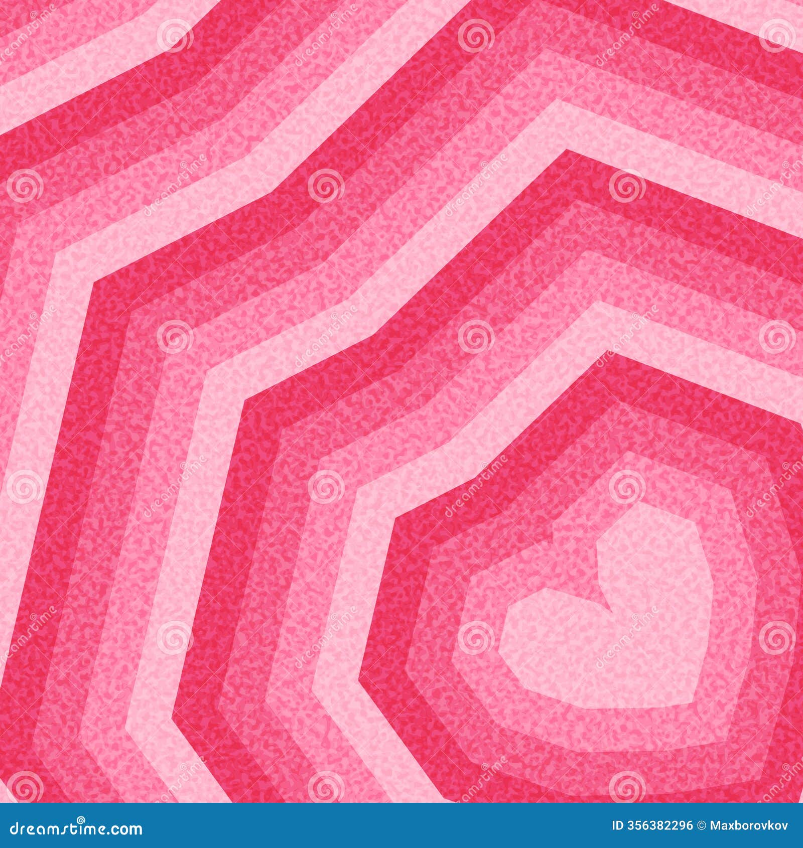 Textured Pink Geometric Heart Layers Stock Vector - Illustration of ...