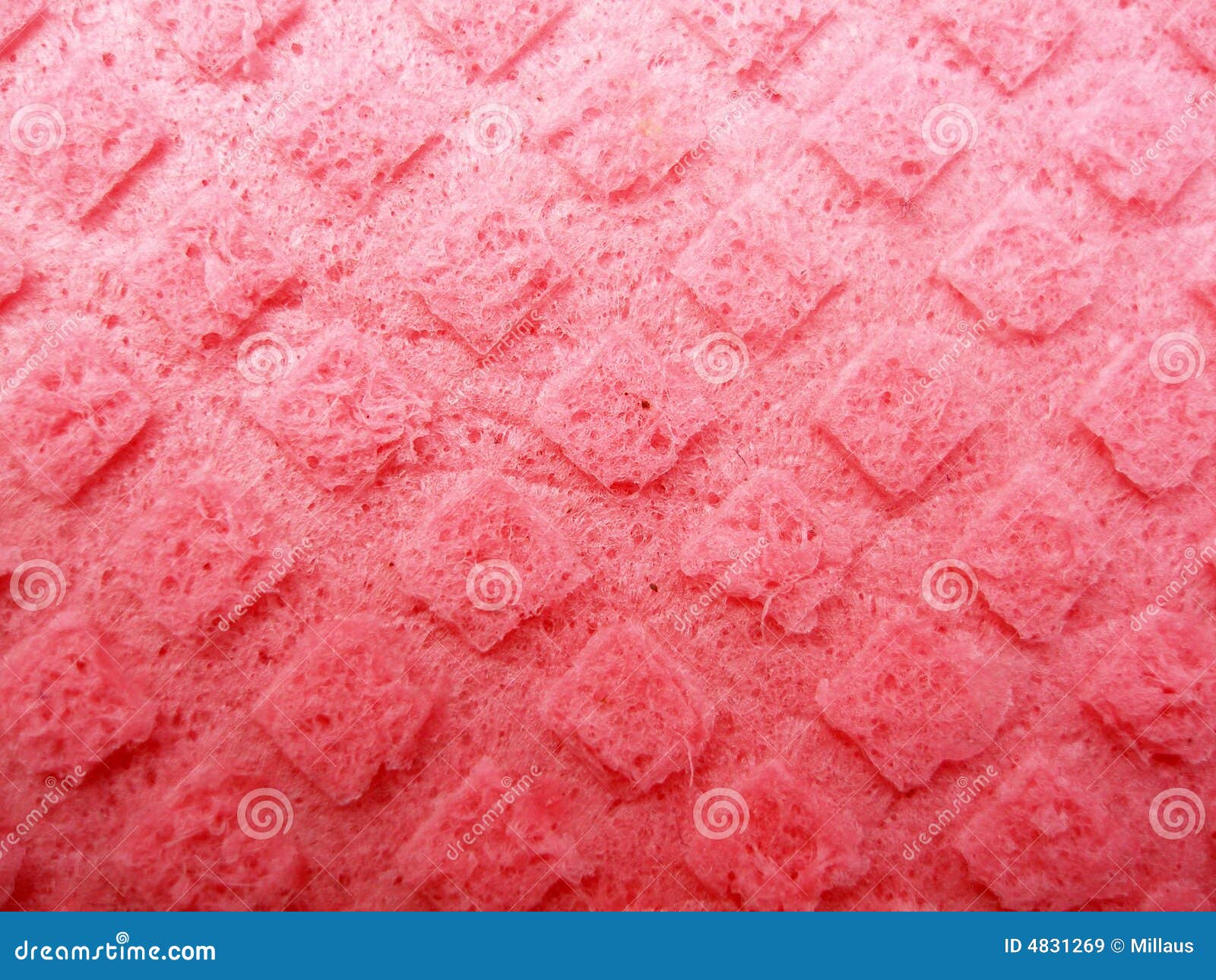 Textured pink sponge stock image. Image of fibers, vivid - 4831269