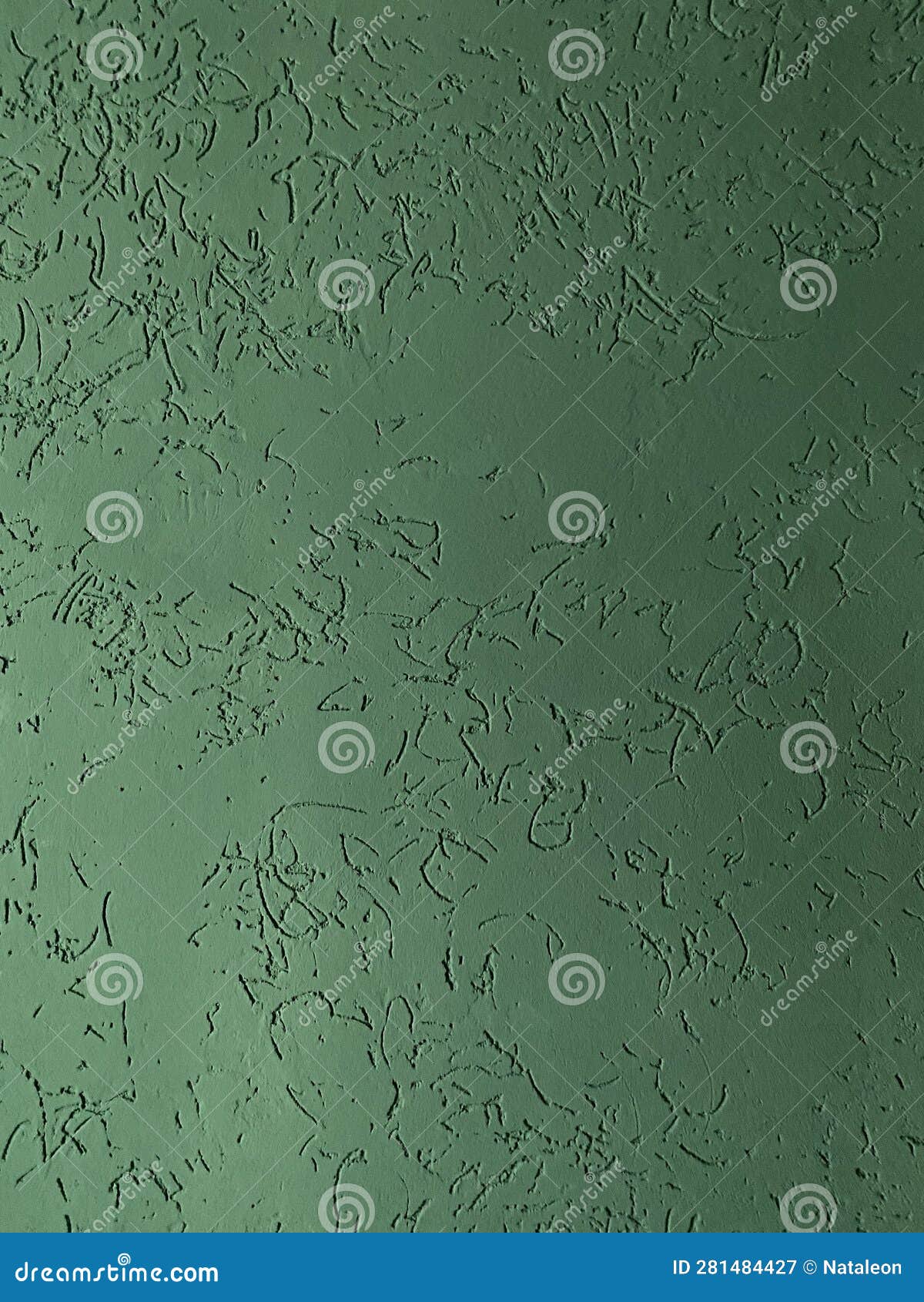 Textured Plaster, Green Wall Stock Illustration - Illustration of ...