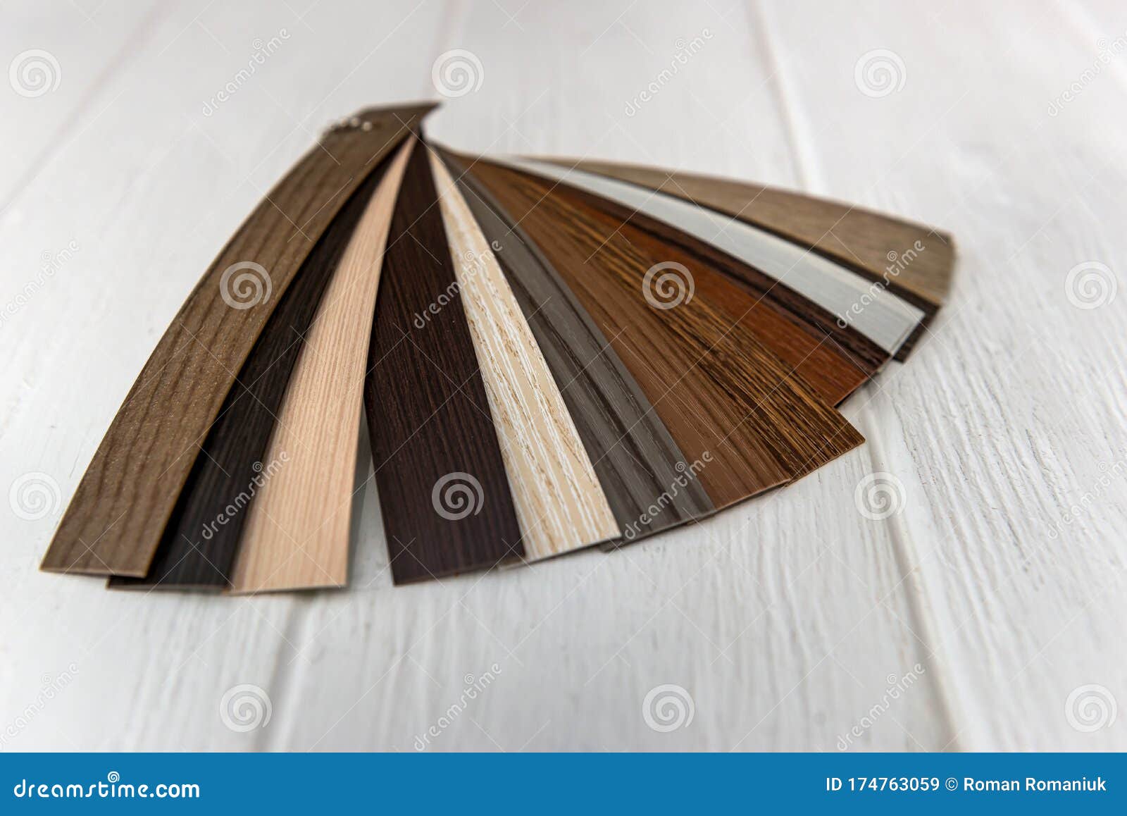 Textured Plastic Swatch on Light Background of Wood Stock Image - Image ...