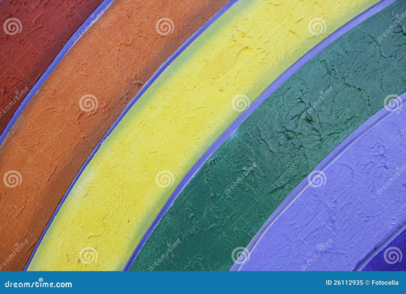 Textured rainbow stock image. Image of blue, urban, painter - 26112935