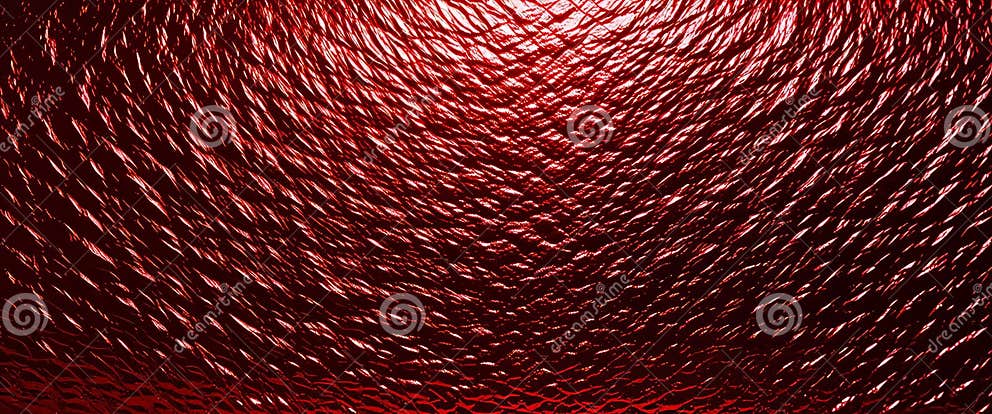 Textured Red Metallic Surface with Reflective Patterns Stock Photo ...