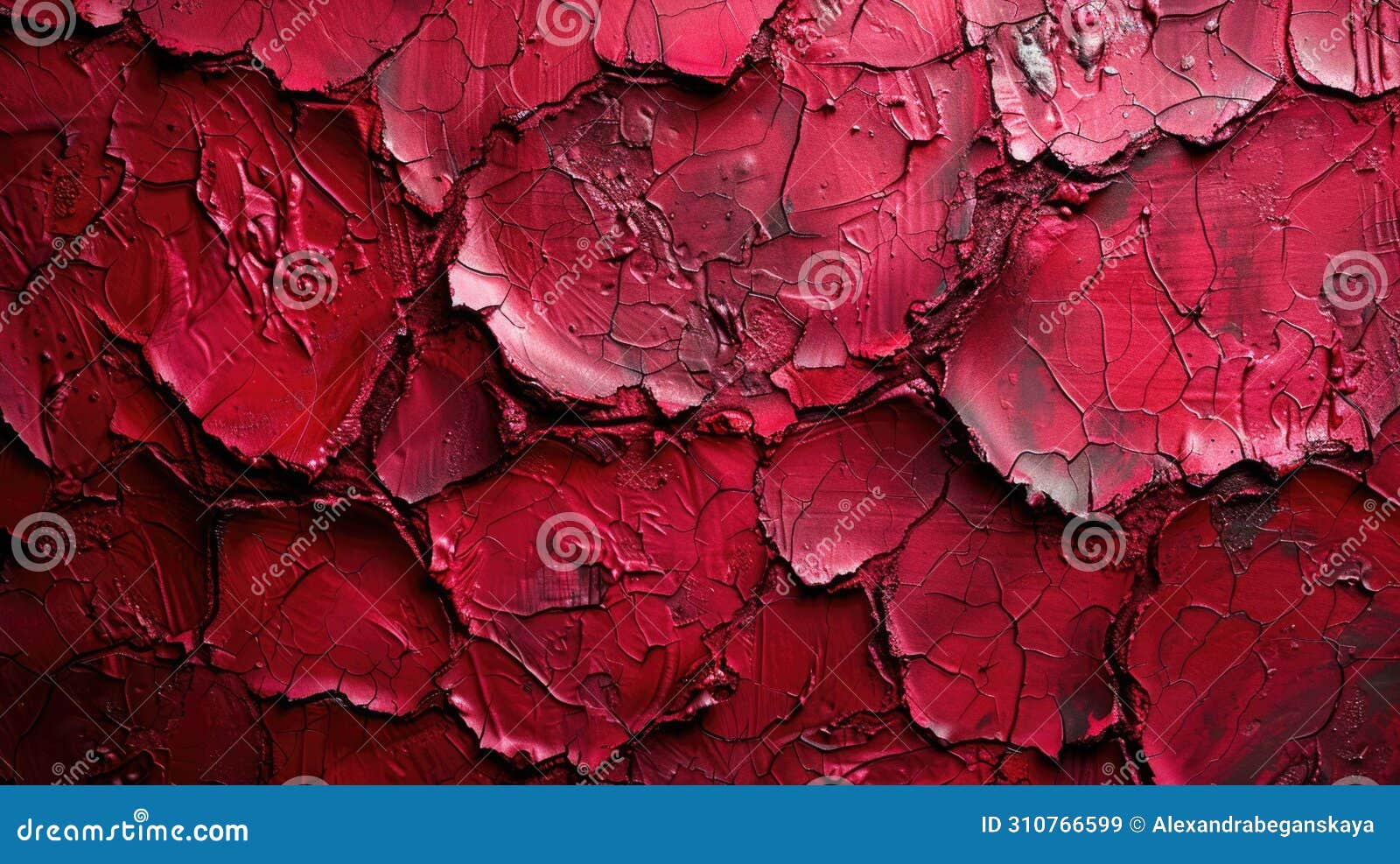 Textured Red Peeling Paint Surface Stock Illustration - Illustration of ...