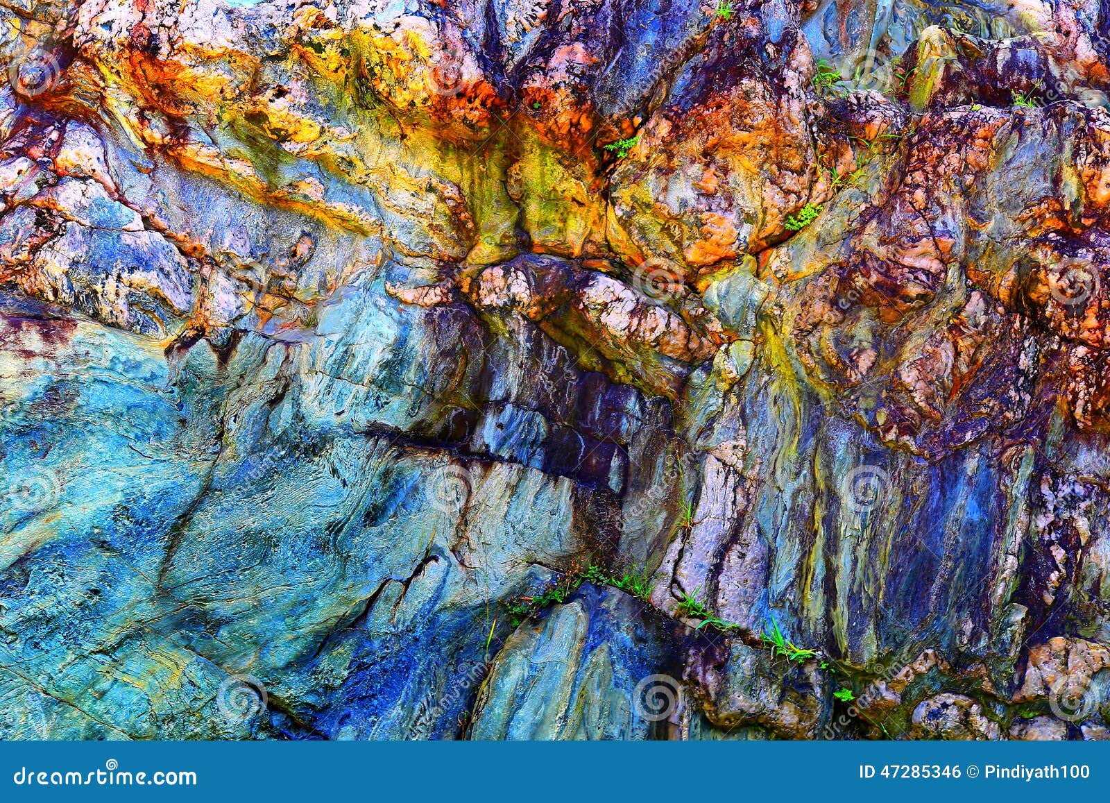 Textured rock stock photo. Image of colorful, textures - 47285346
