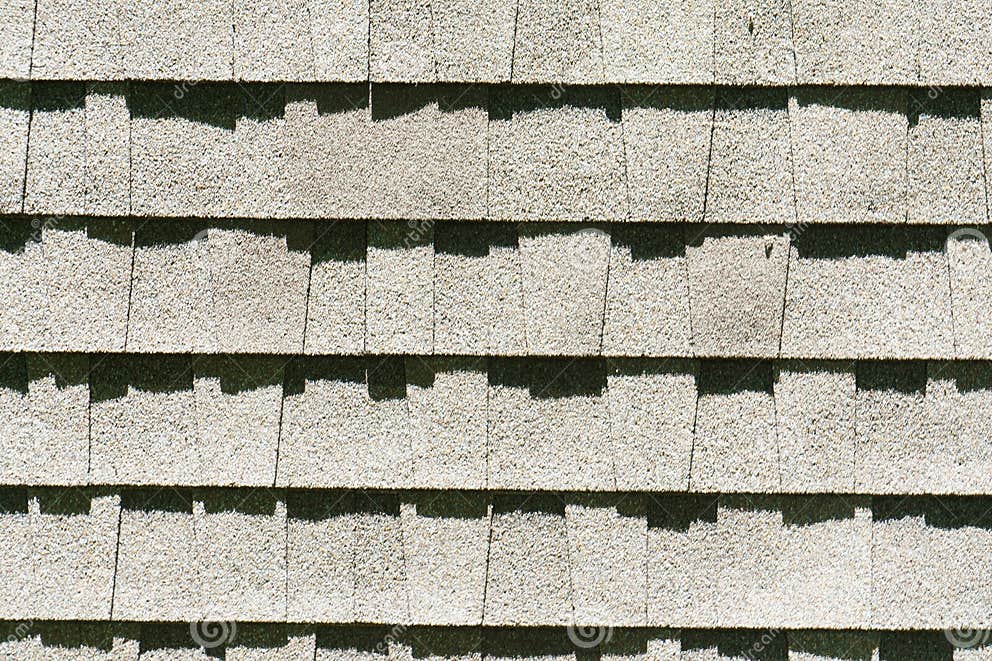 Textured Roof Shingles with Shadows Creating Unique Pattern Stock Image ...