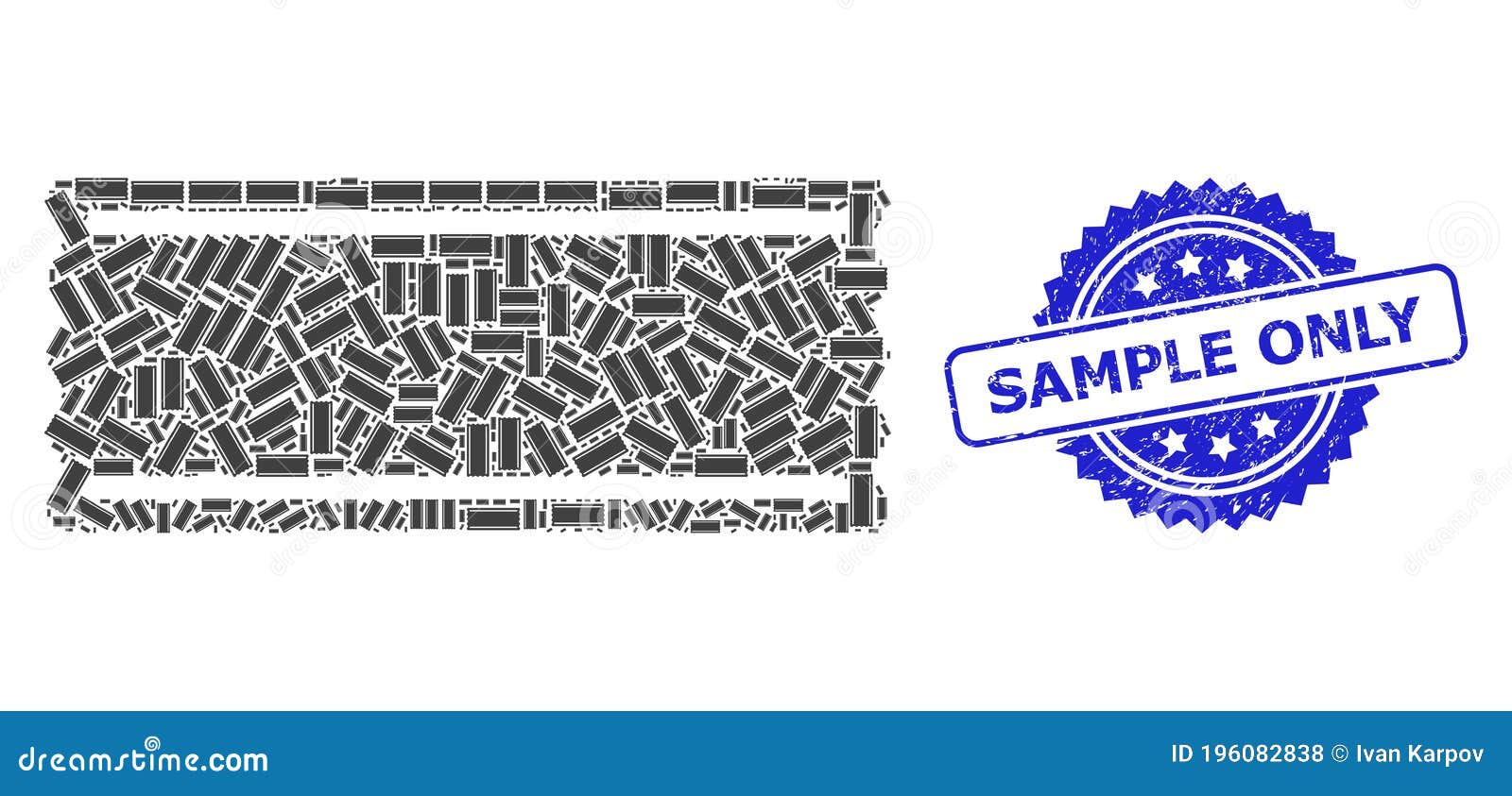 Textured Sample only Watermark and Recursive Ticket Template Icon ...