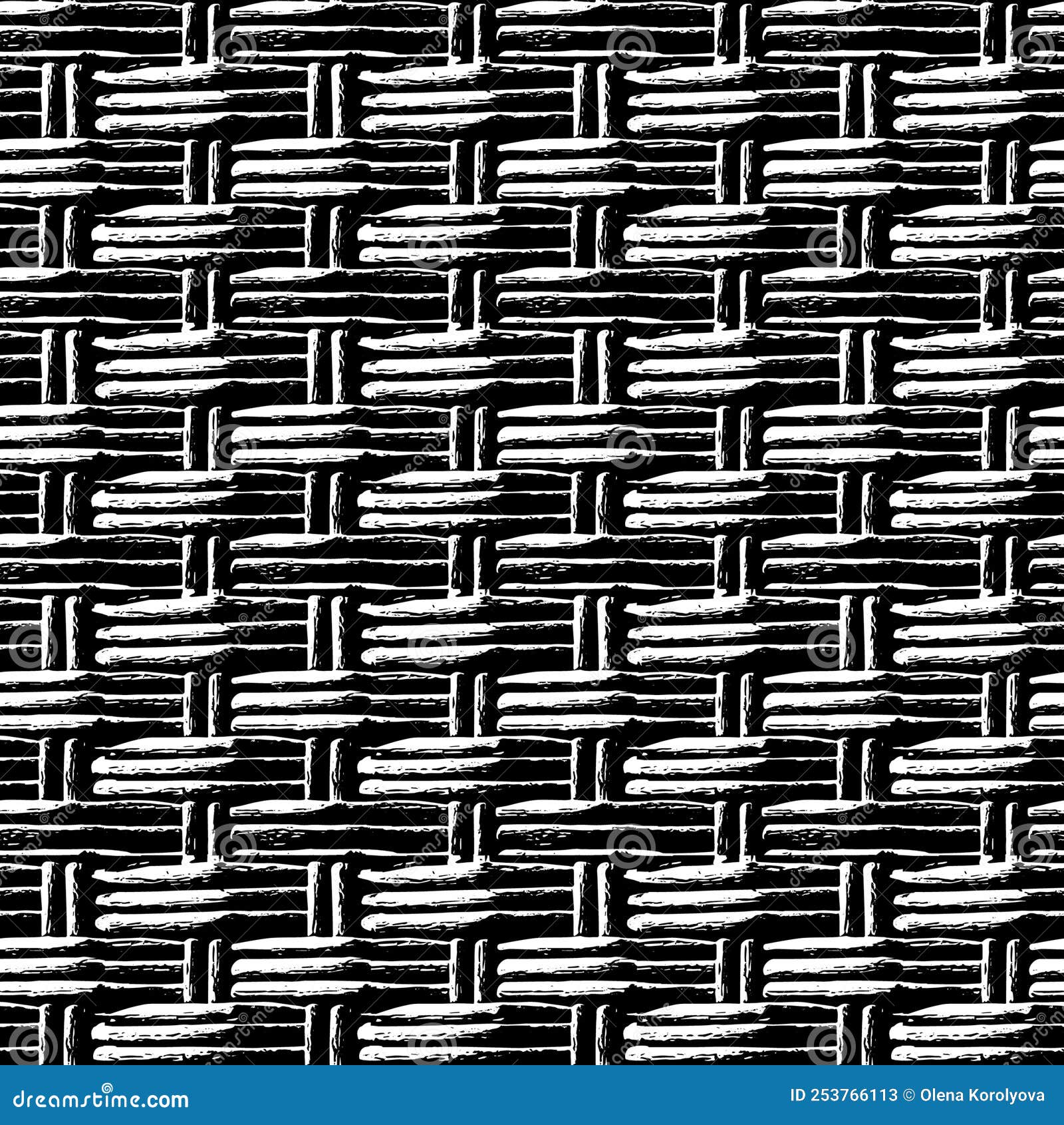 Seamless Wicker Weave Texture Royalty-Free Stock Photography ...