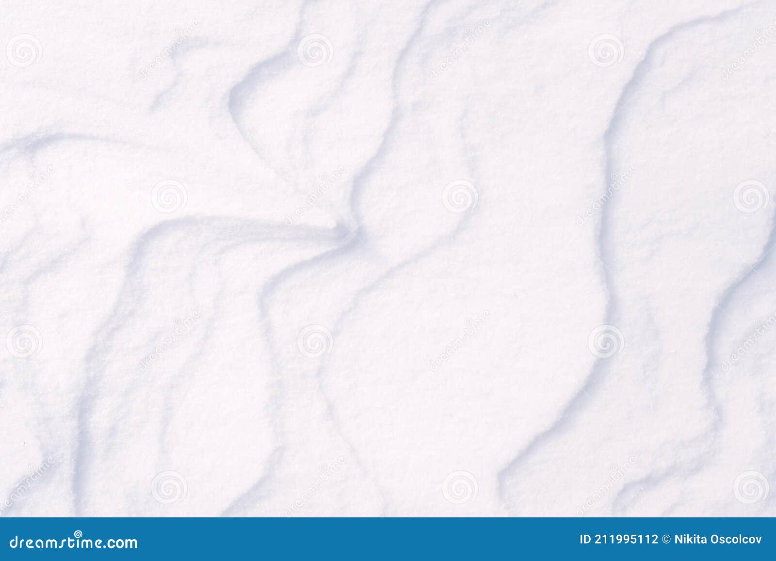 Textured Snowdrift Closeup, Clean White Snow Texture Made of Ice ...