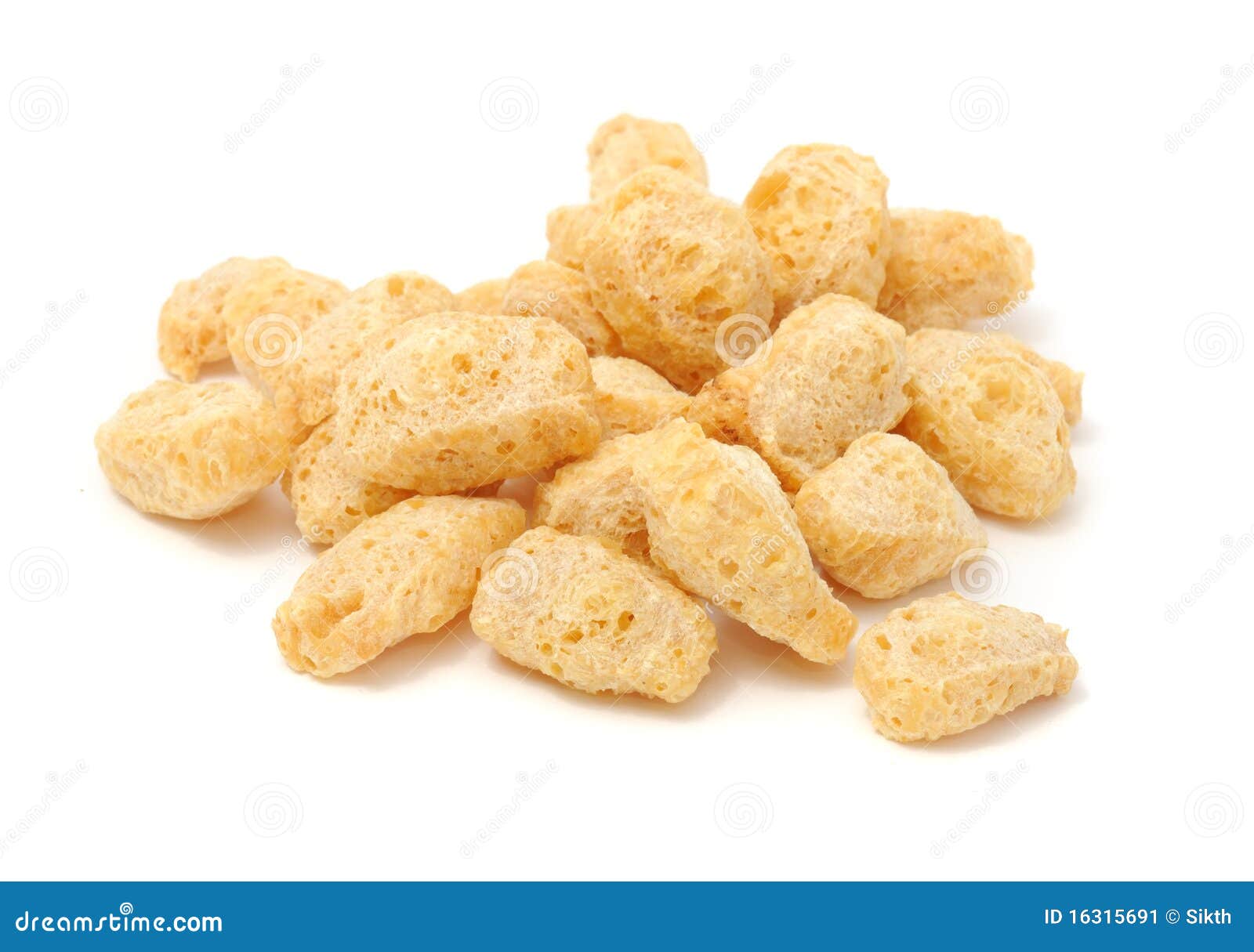 Textured Soy Protein (Soy Meat) Stock Image - Image of ingredient, pile ...