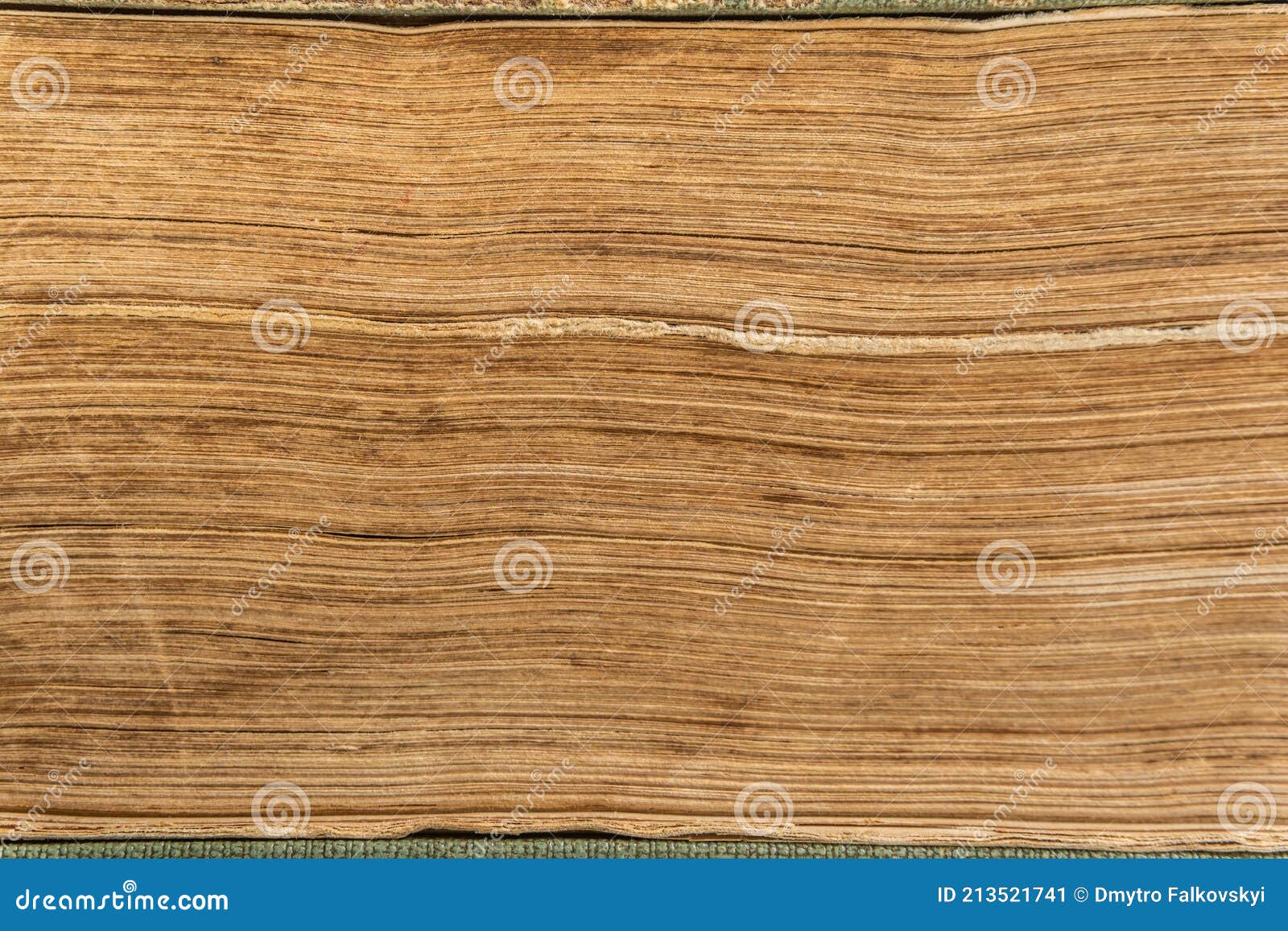 Textured Stack of Old Closed Book Pages. Close Up of Old Paper Pages ...