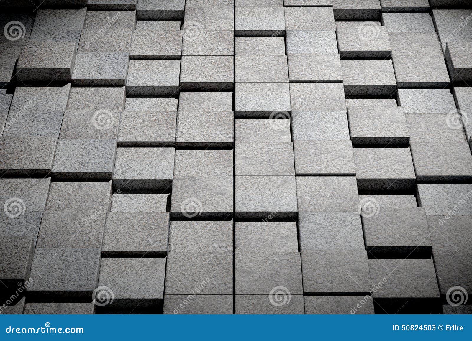 Textured stone cubes stock illustration. Illustration of rough - 50824503