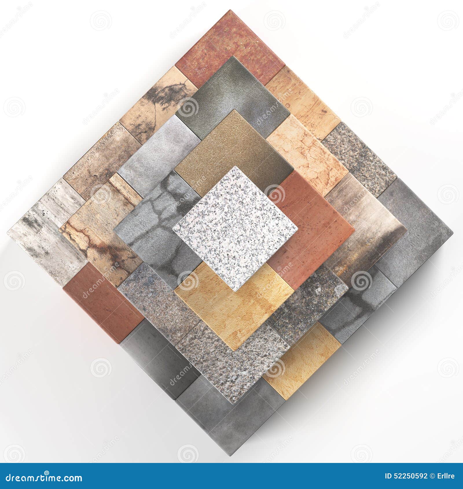 Textured stone cubes stock illustration. Illustration of block - 52250592