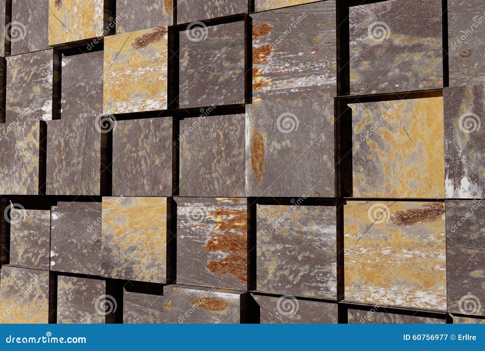 Textured stone cubes stock illustration. Illustration of modern - 60756977