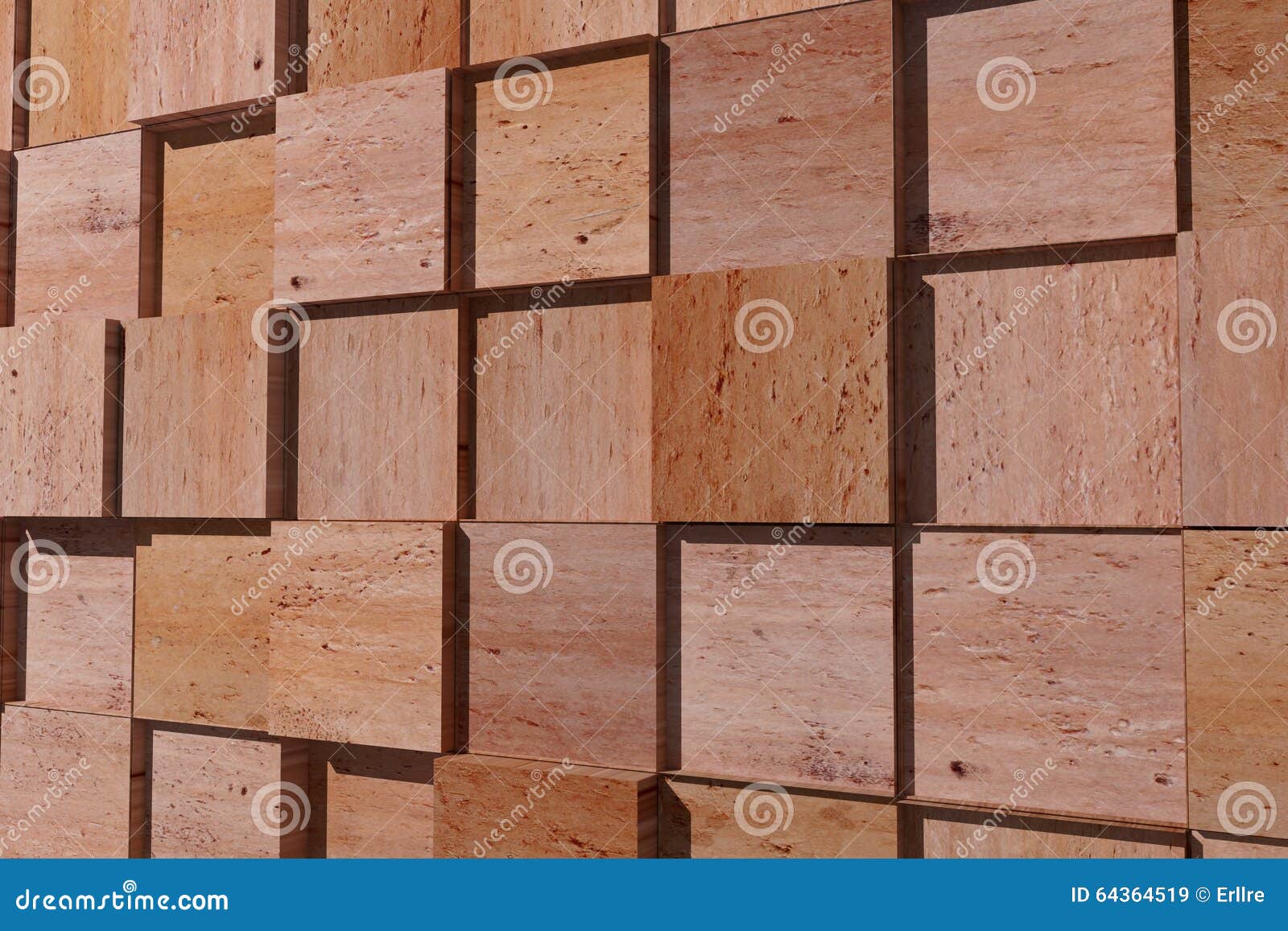 Textured stone cubes stock illustration. Illustration of floor - 64364519
