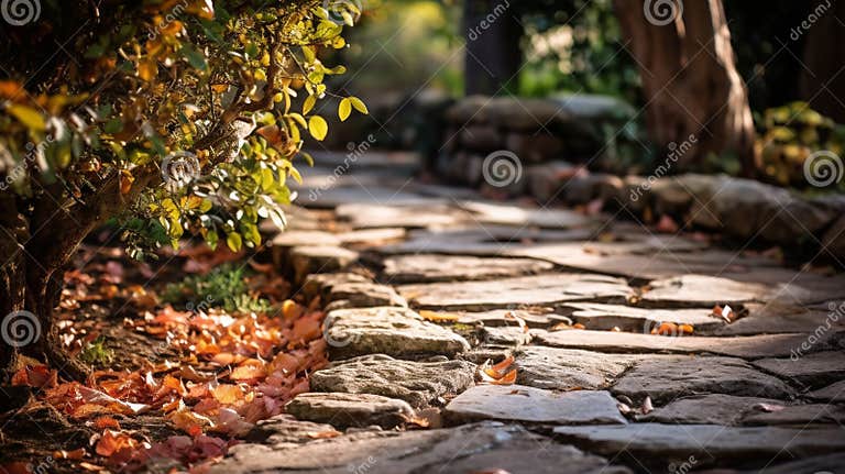 Textured Stone Path Background Stock Illustration - Illustration of ...