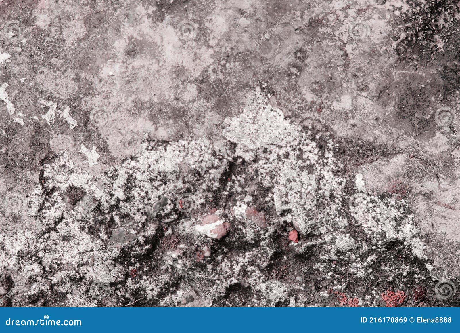Textured Surface of Chipped Concrete Stock Image - Image of material ...