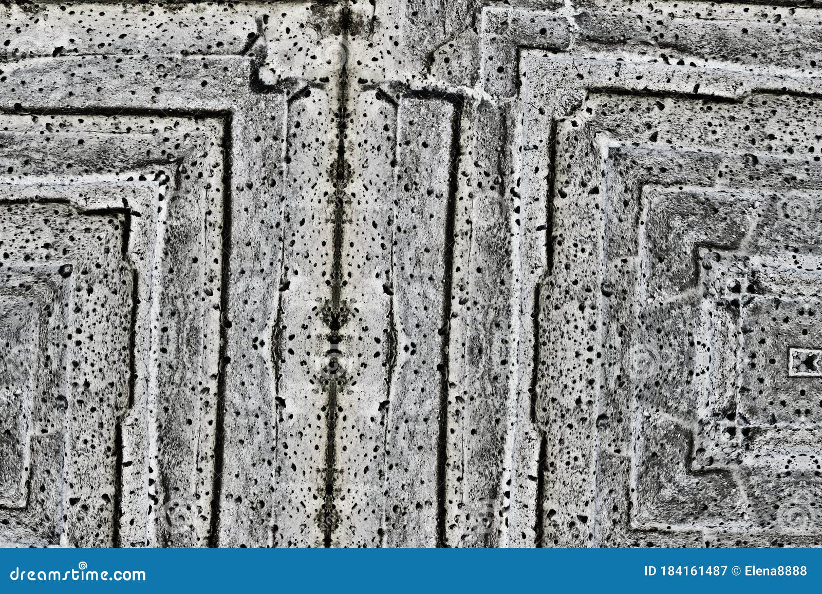 Textured Surface of Chipped Concrete Stock Image - Image of marble ...