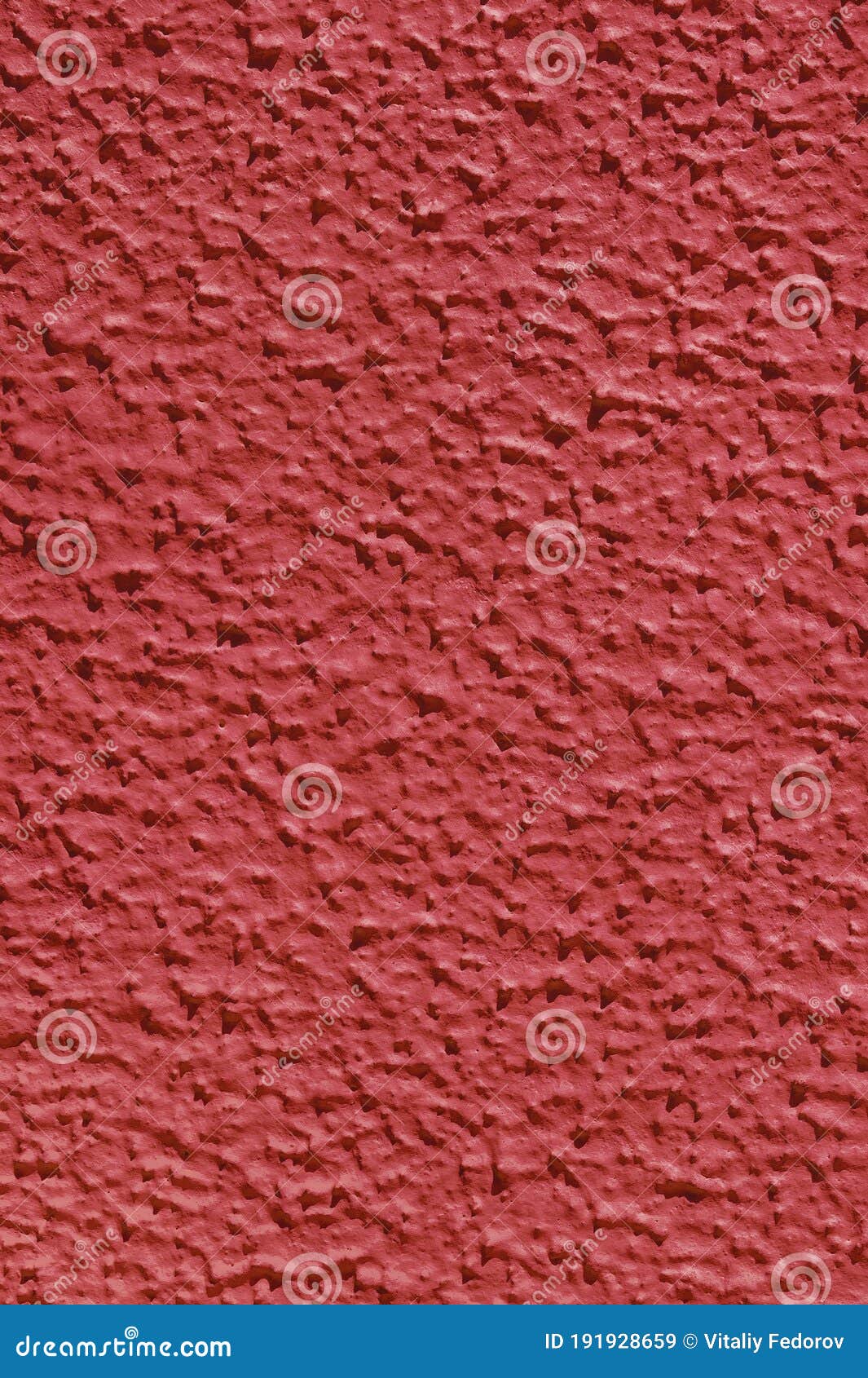 Textured Surface Coat Plaster Walls Red Color. Stock Image - Image of ...