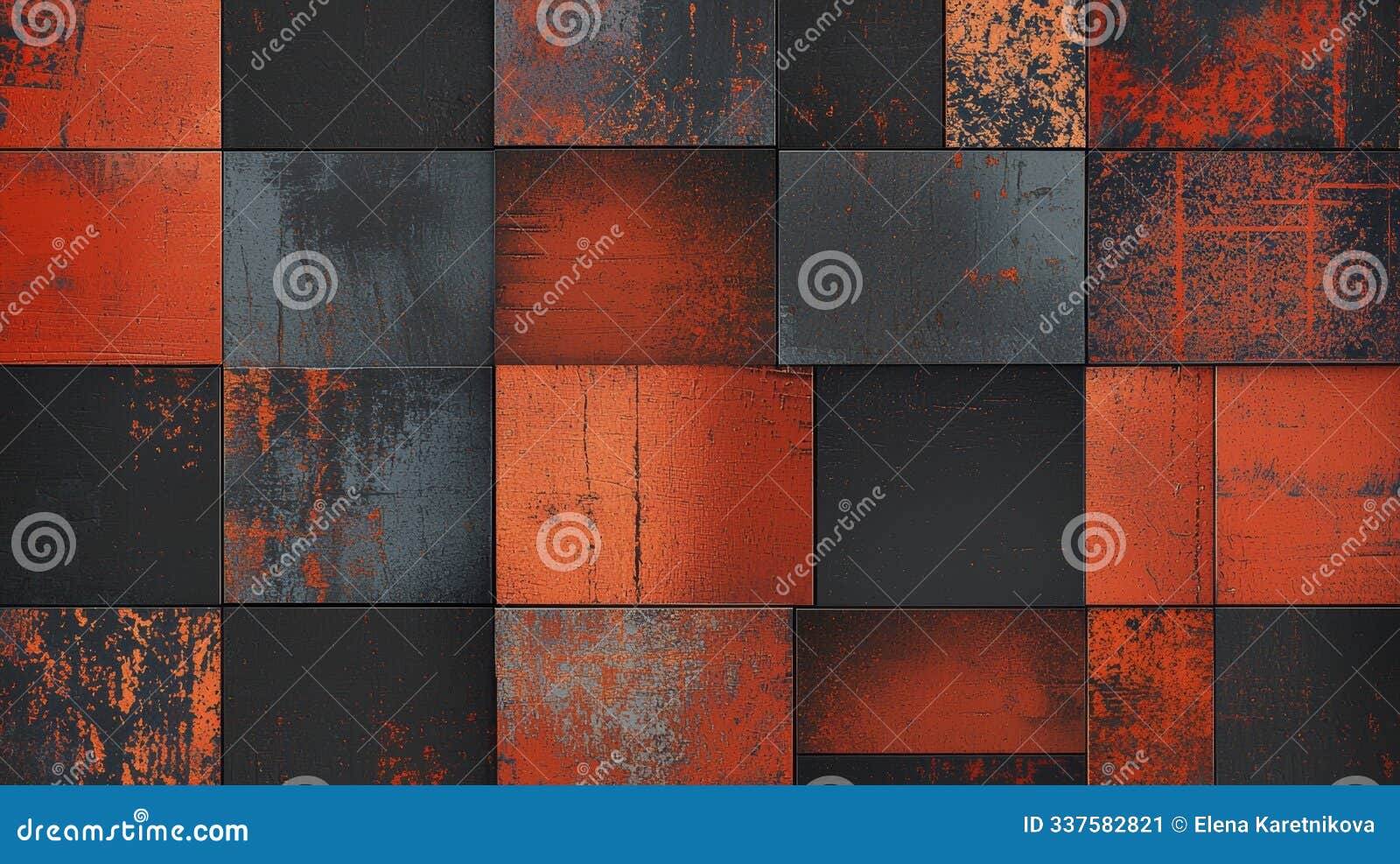 Textured Surface is Forming a Checkered Pattern, Blending Black and ...