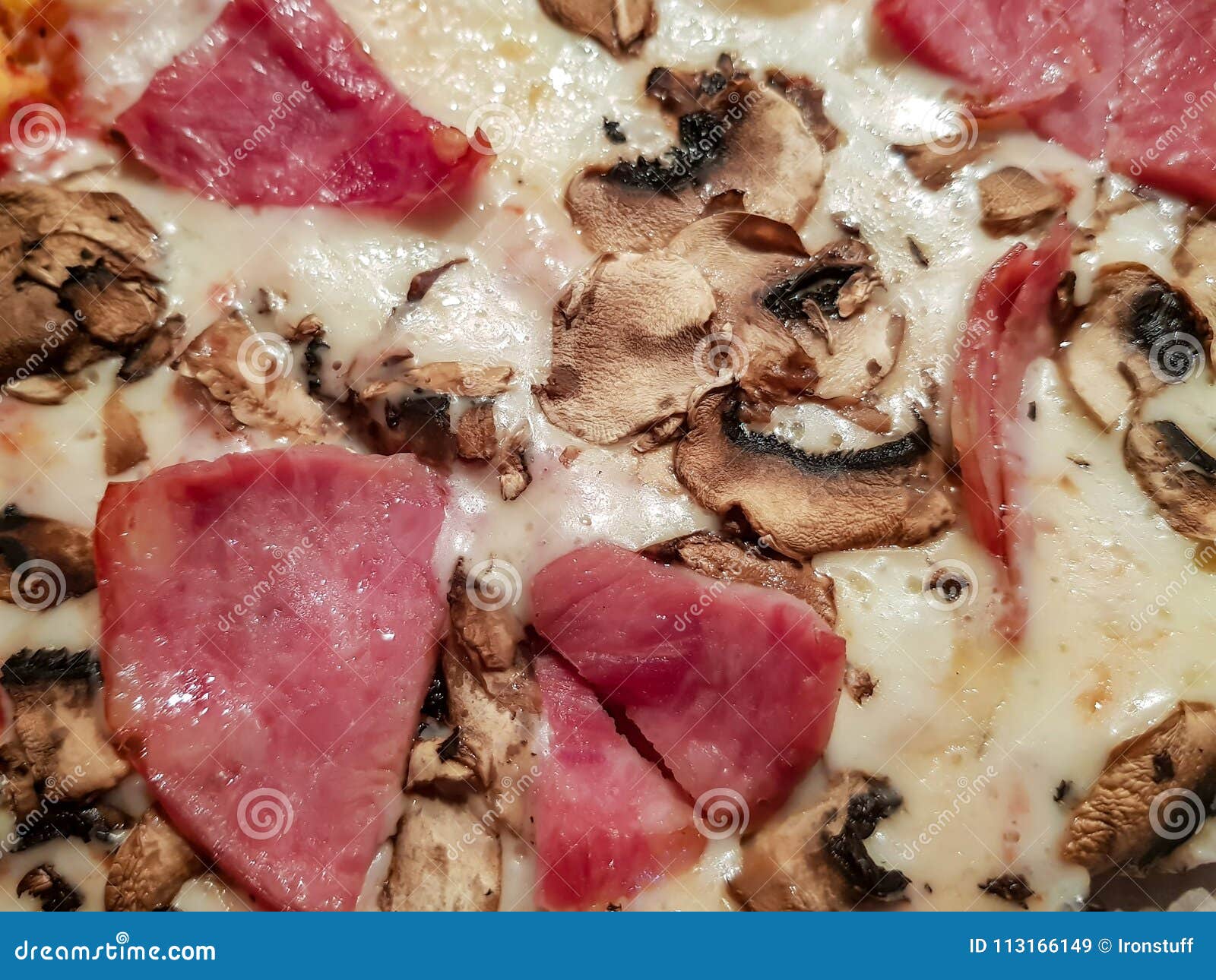 Textured surface of pizza stock image. Image of lunch - 113166149