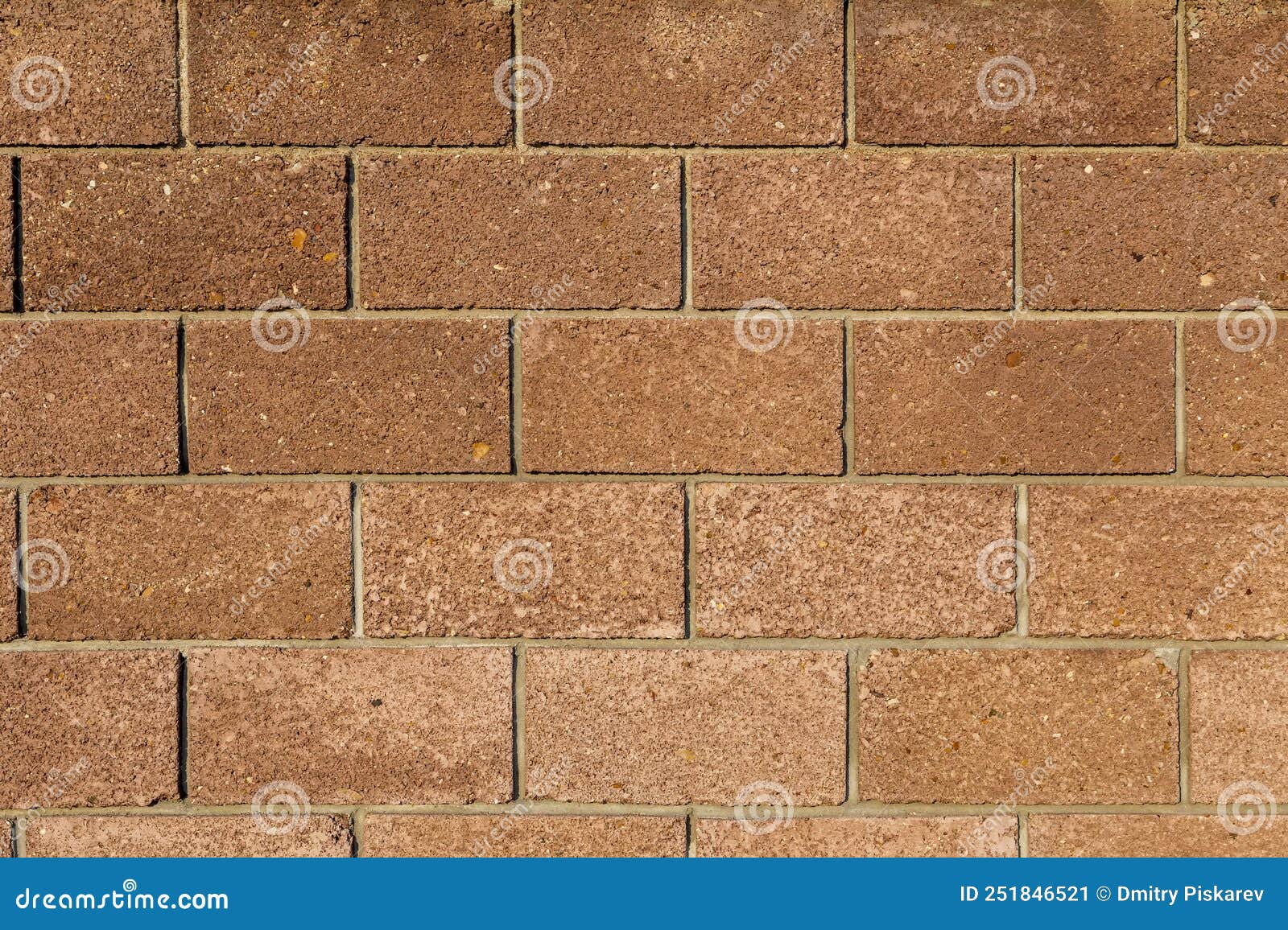 Textured Surface of a Red Brick Building Wall. Stock Image - Image of ...