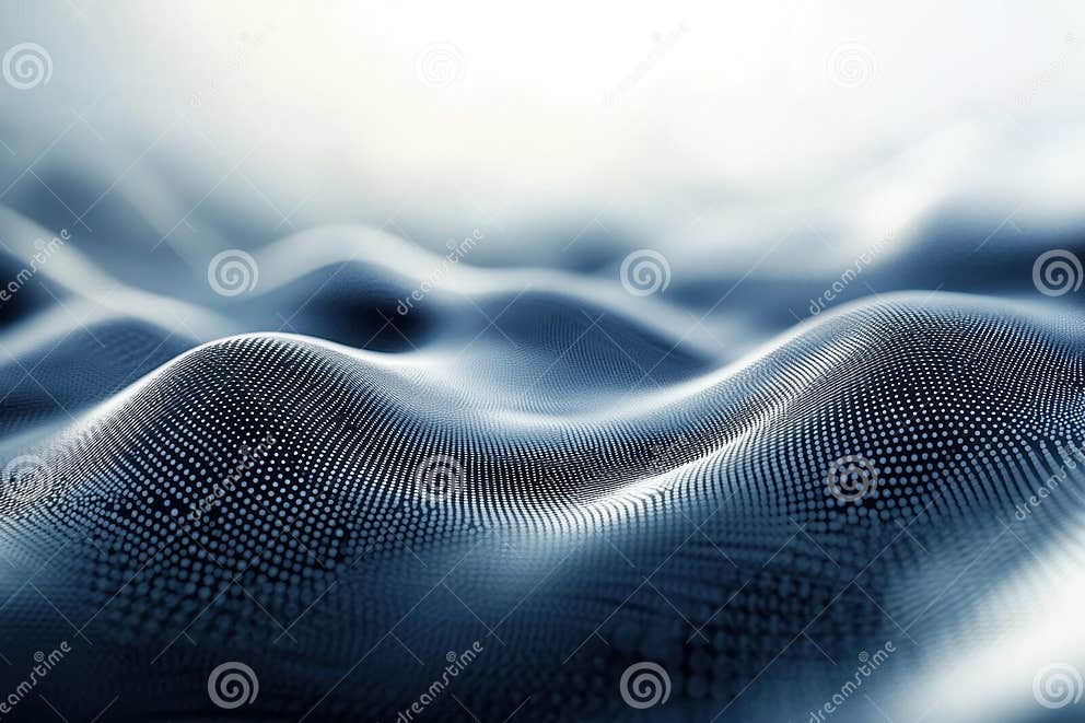 Abstract Close-up of Textured Surface with Smooth Curves and Gradients ...