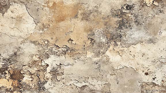 Textured Surface with Weathered Patterns and Earth Tones in an Abstract ...