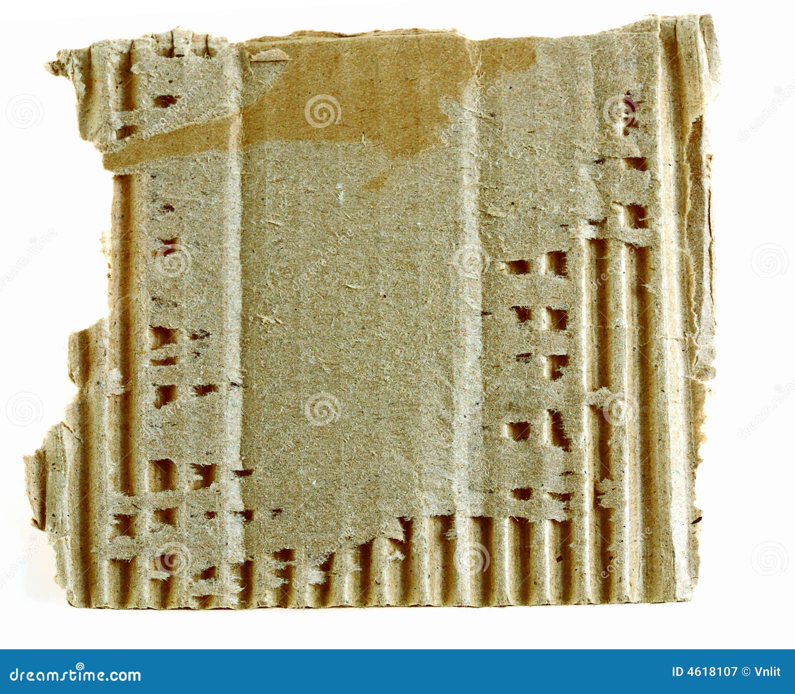 Textured torn carton stock image. Image of pattern, texture - 4618107