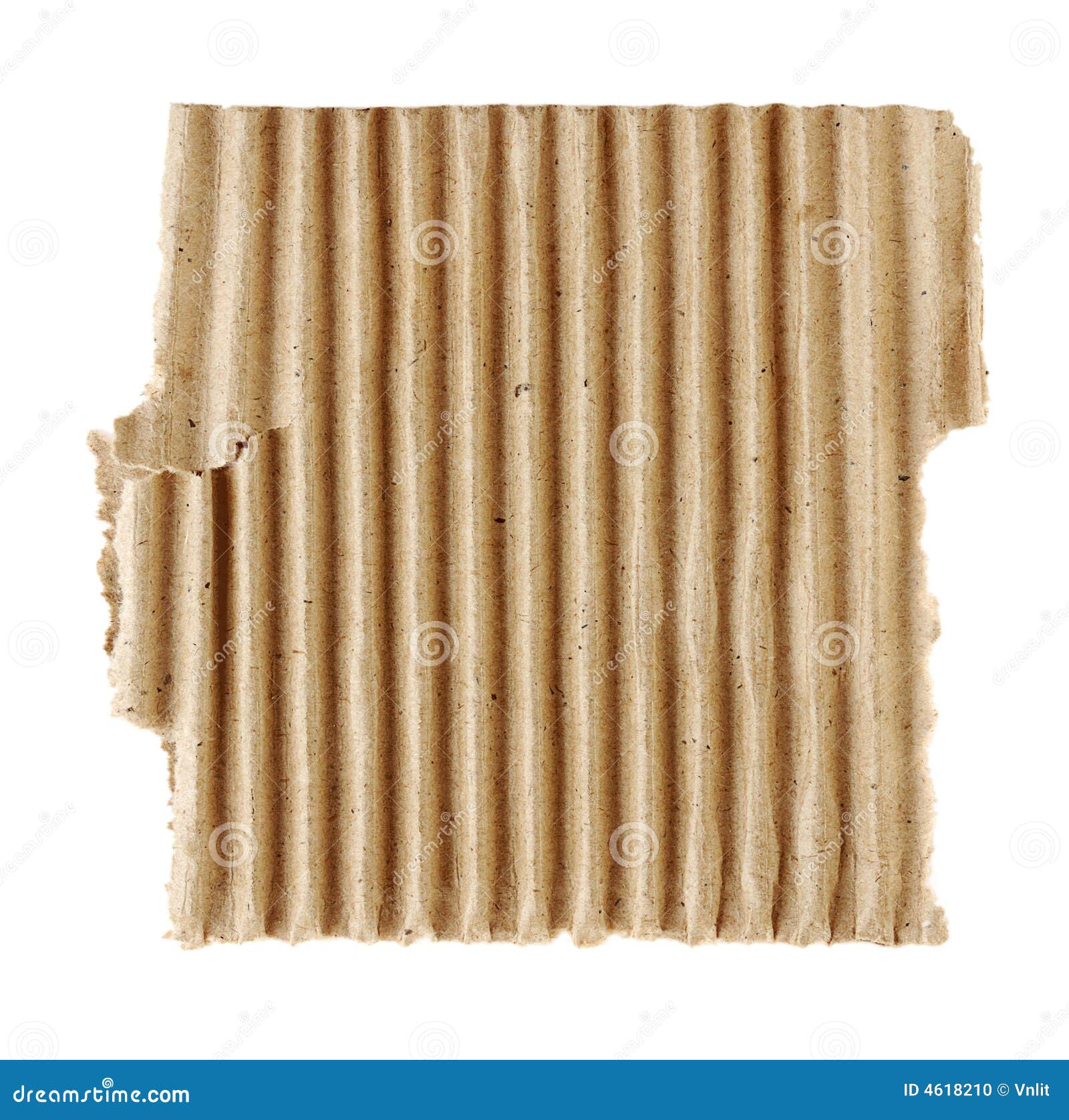 Textured torn carton stock photo. Image of copy, corrugated - 4618210