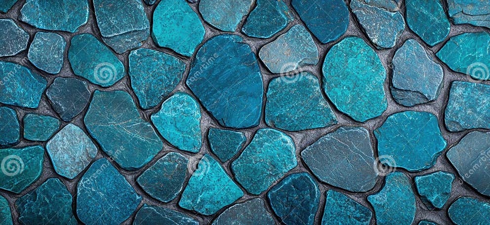 Textured Turquoise Stone Background Stock Illustration - Illustration ...