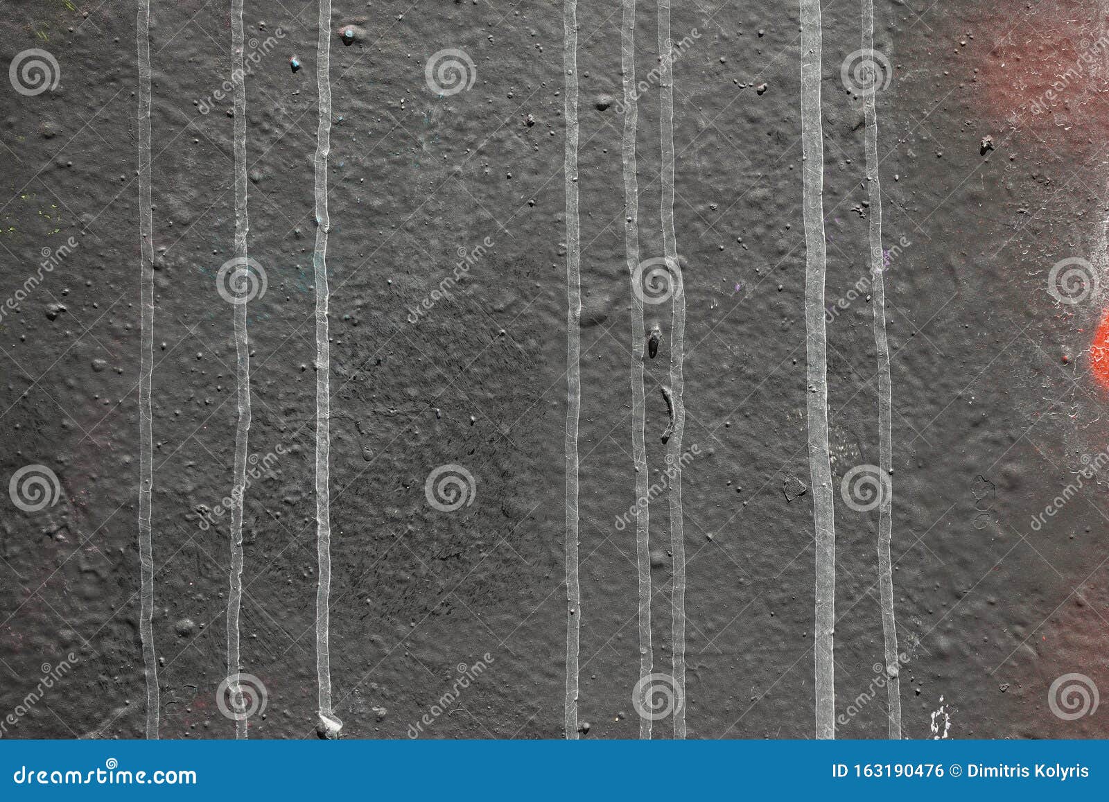 Textured Wall with Dripping Paint Stock Photo - Image of smudged, space ...