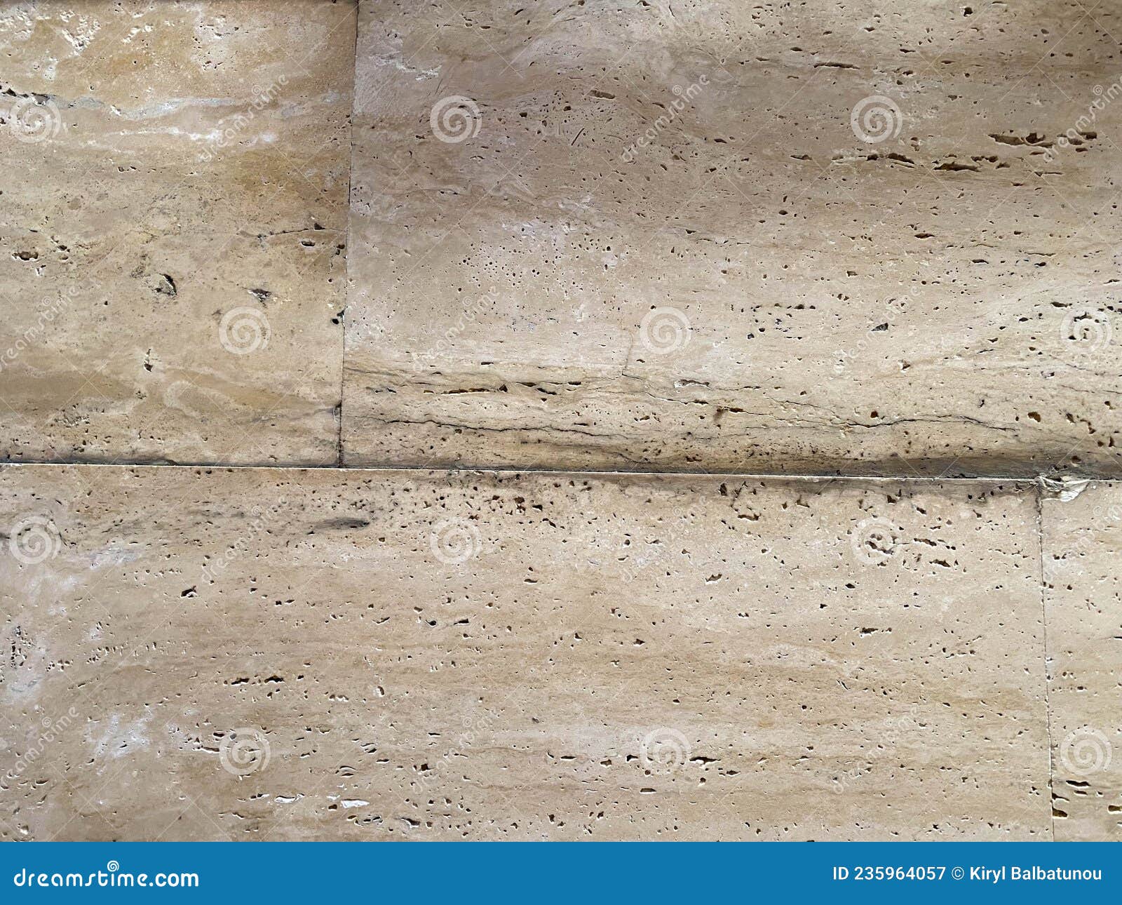 Textured Wall Lined with Shell Rock Tiles Stock Image - Image of ...