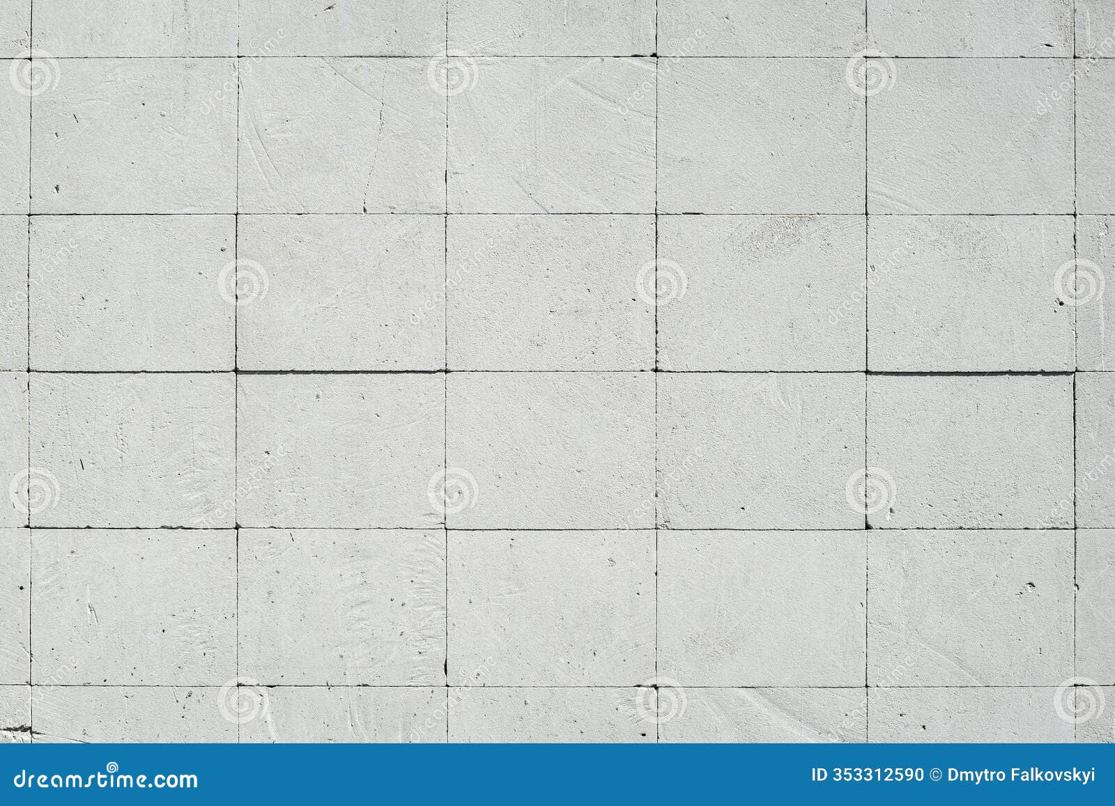 Textured Wall Lined with Shell Rock Tiles Painted with White Stock ...