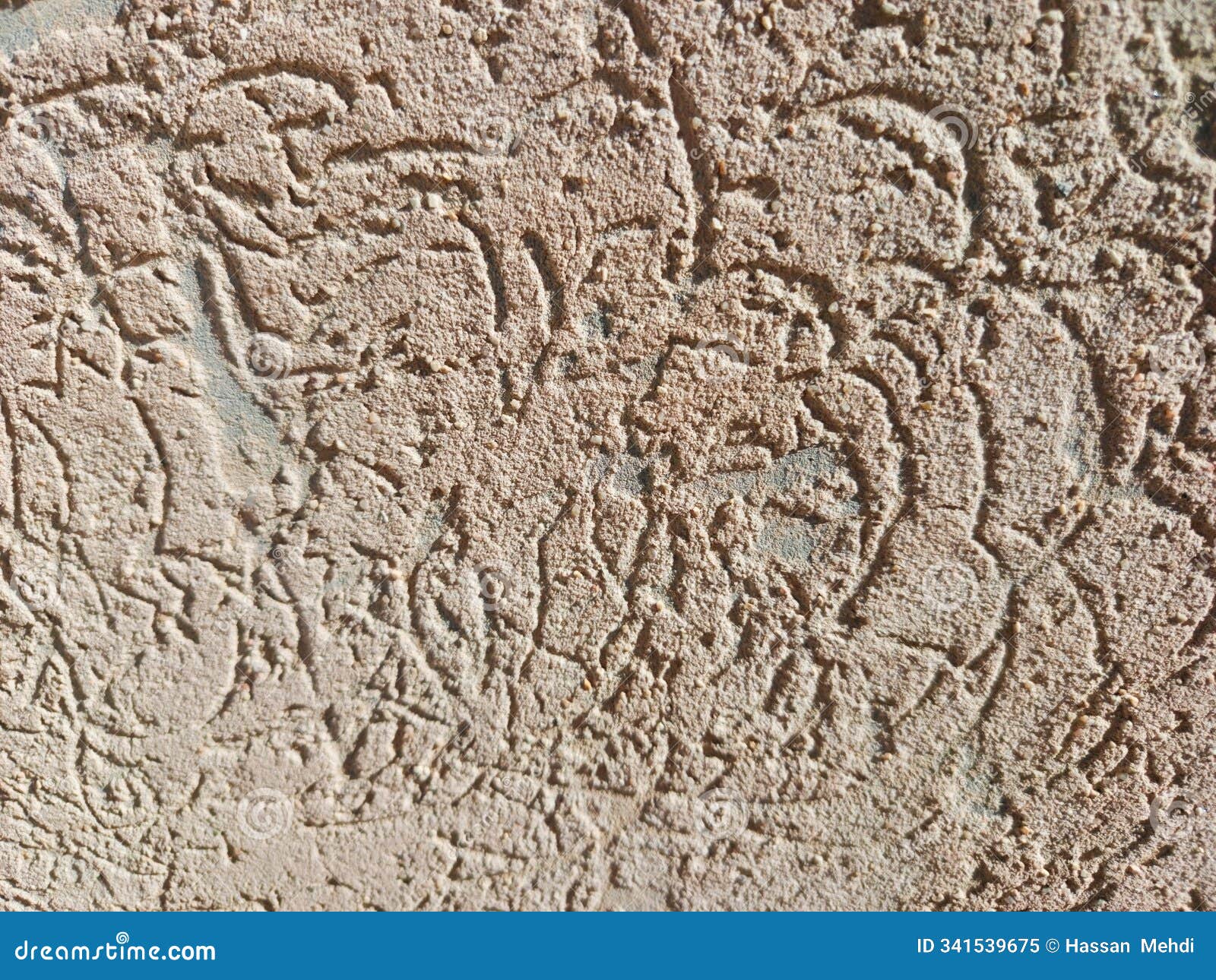 Textured Wall: the Patterns of Time Stock Image - Image of grooves ...