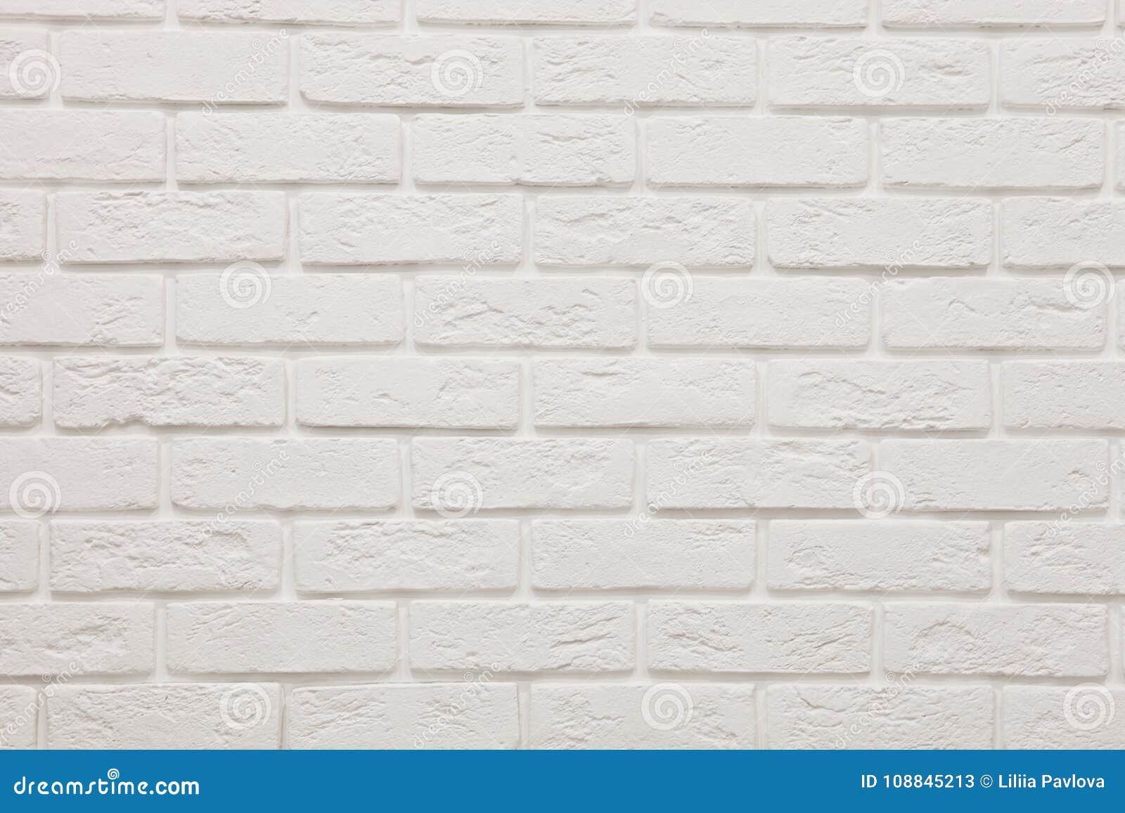 Textured Wall of White Brick. Background. Texture Stock Image - Image ...