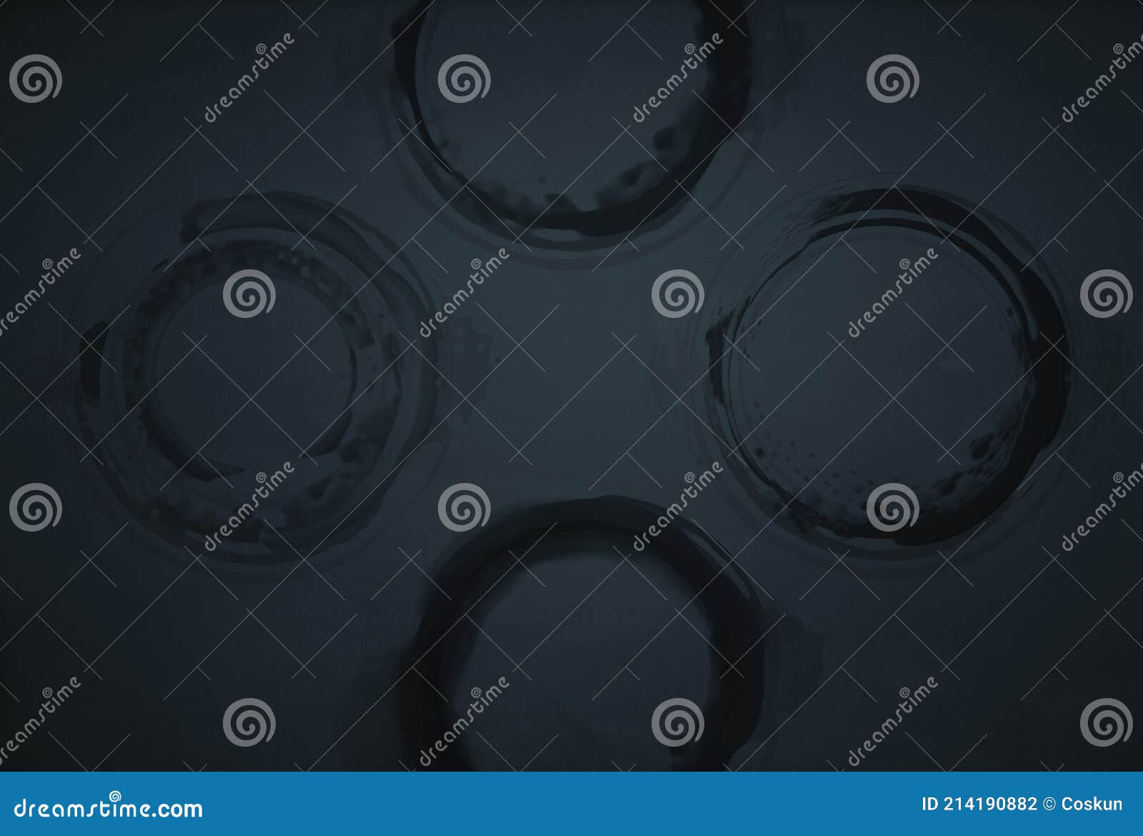 Textured Watermarks Black Background. Stock Illustration - Illustration ...