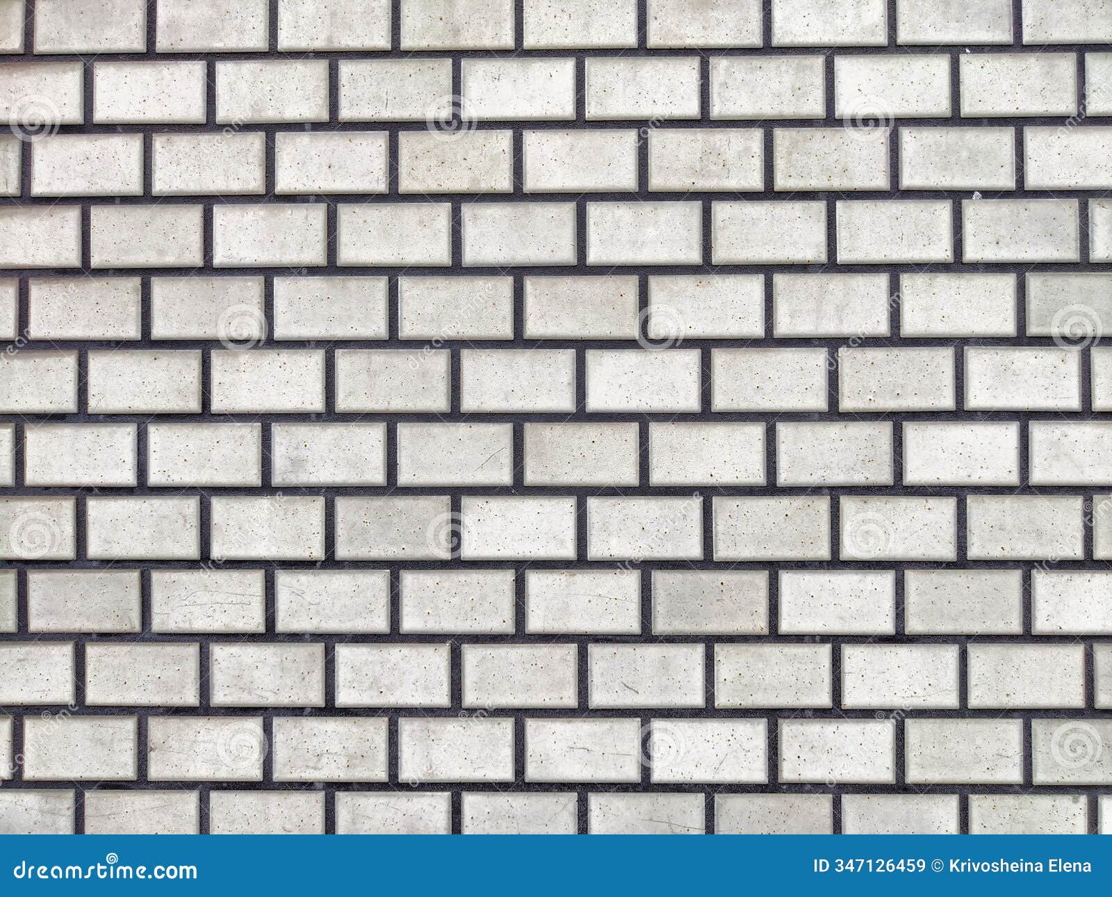 Textured White Brick Wall with a Black Outline Creating a Modern ...