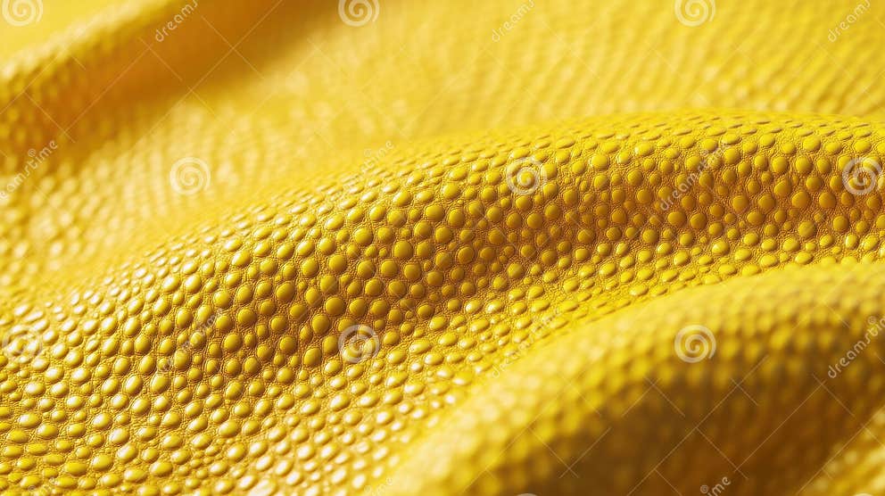 Textured Yellow Surface with Bumpy Details Highlighting Material or ...