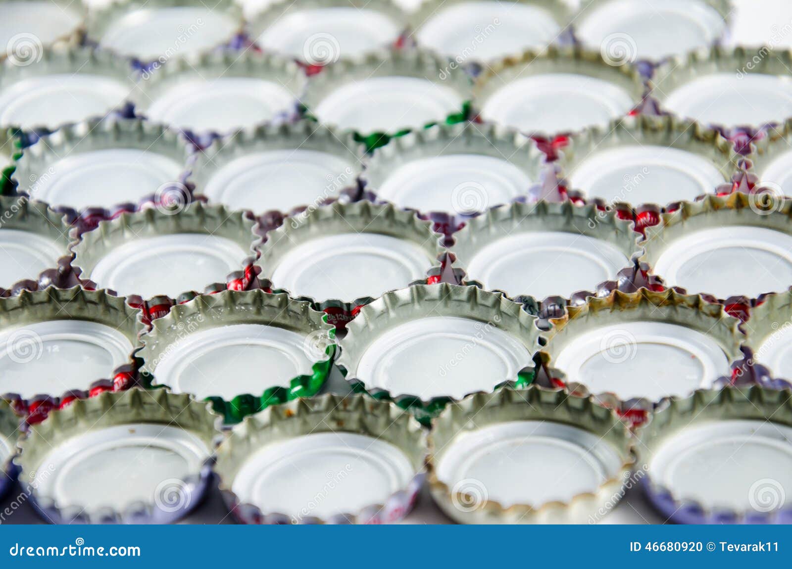 Textures Bottle cap stock photo. Image of beer, white - 46680920