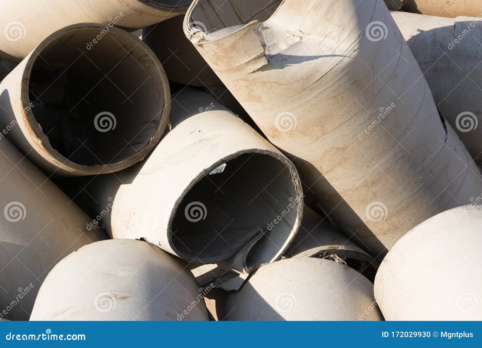 Textures of Discarded Paper Stock Photo - Image of paper, pipe: 172029930