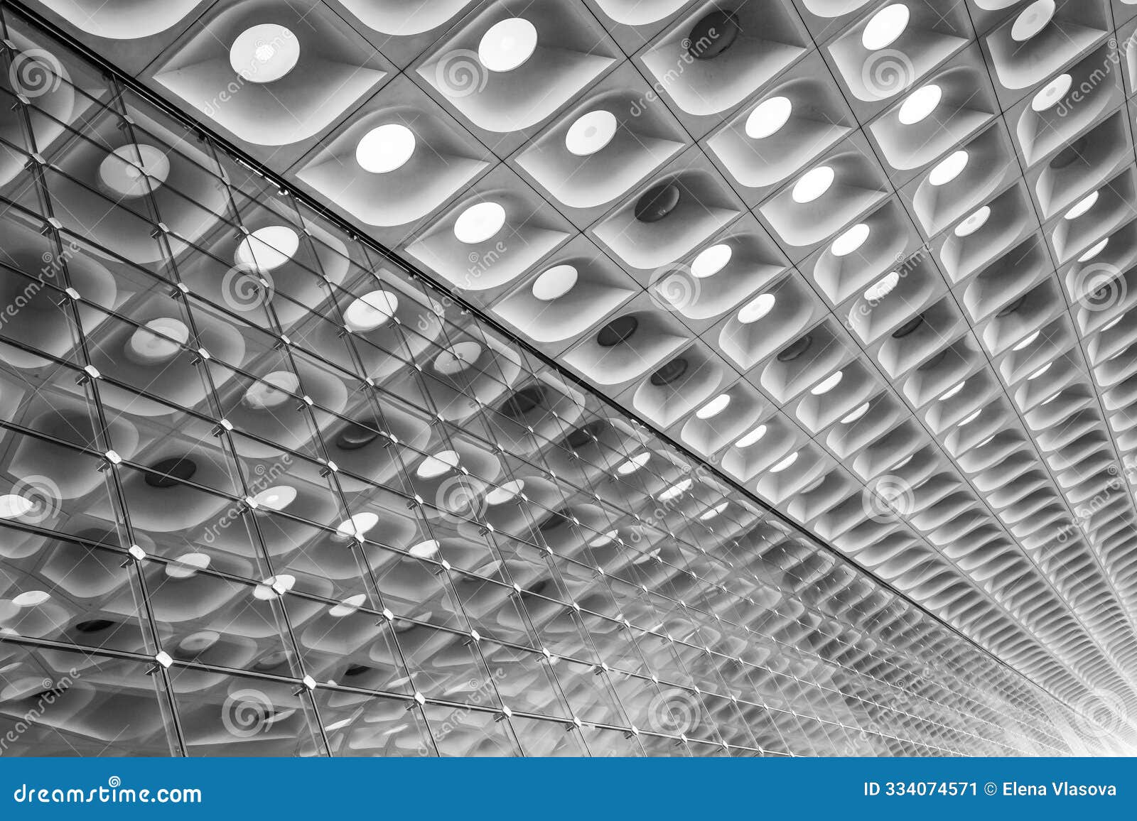 Texture of the Facade Buildings. Geometric Texture. Modern Architecture ...