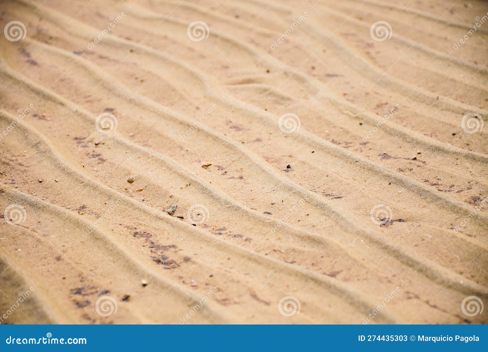 Textures of Lines in the Sand on the Beach, Caused by the Waves Stock ...