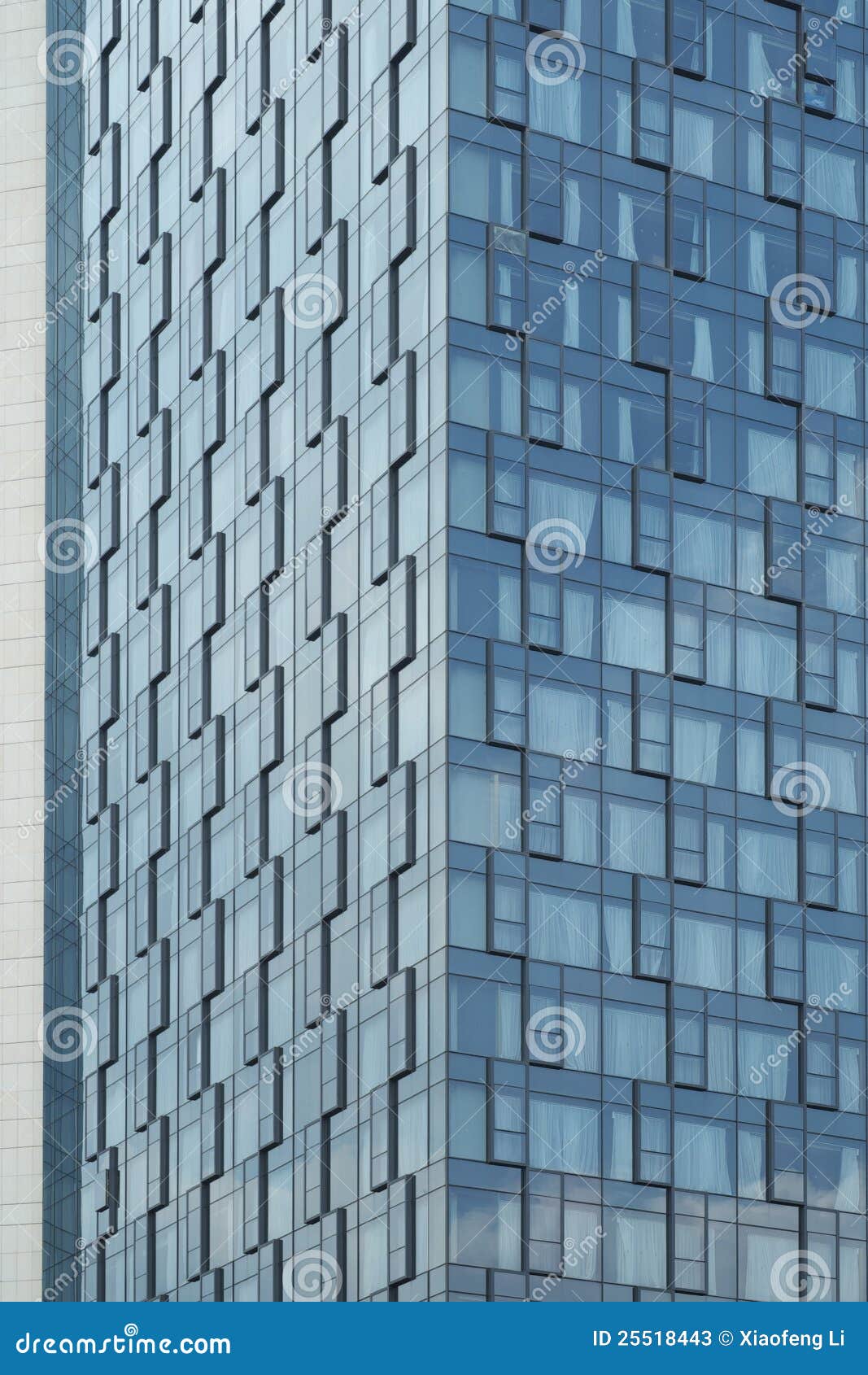 Textures of Modern Hotel Architecture Glass Walls Stock Image - Image ...