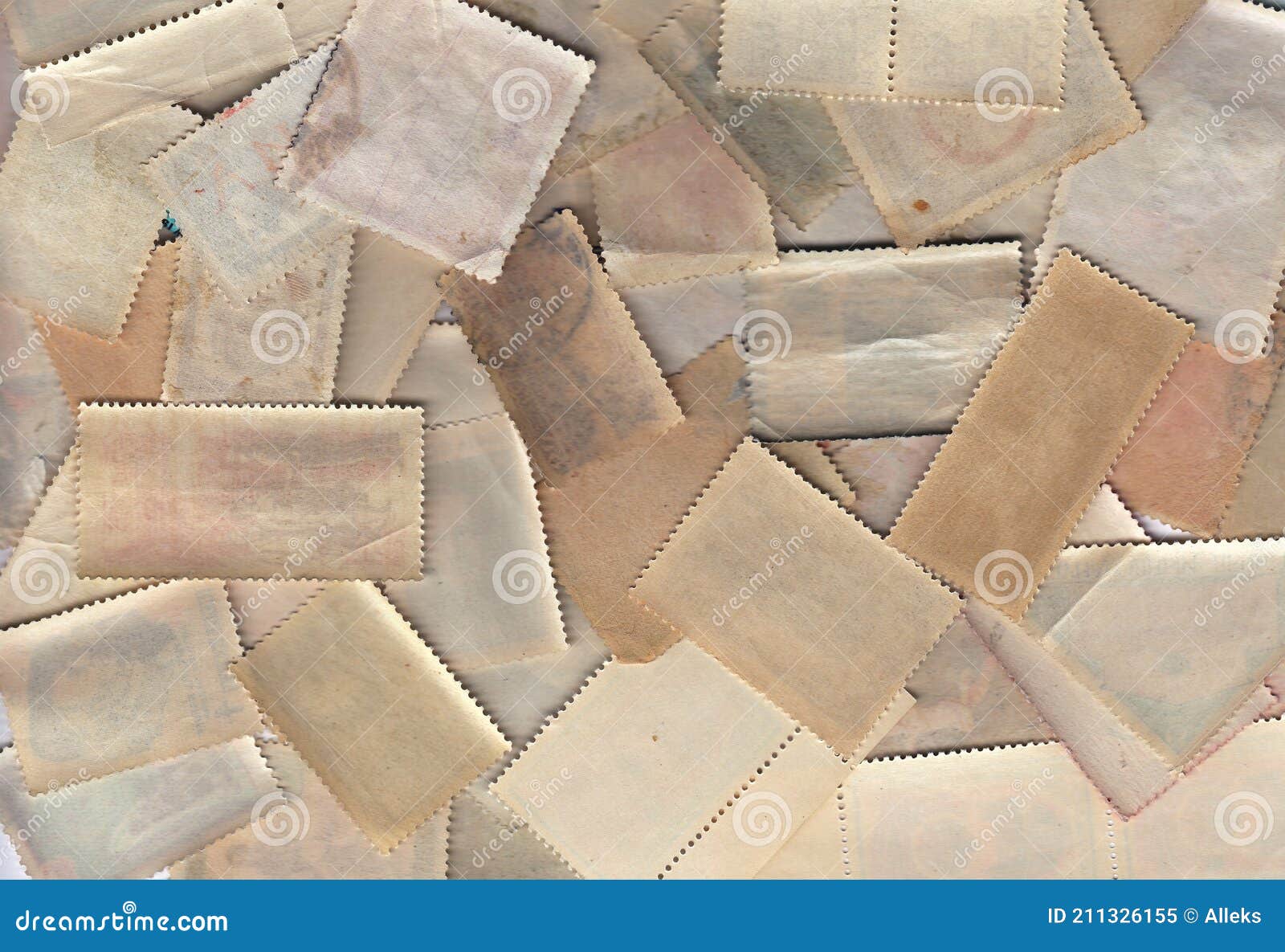 Textures Old Grunge Postage Stamps Reverse Side As Background Stock ...