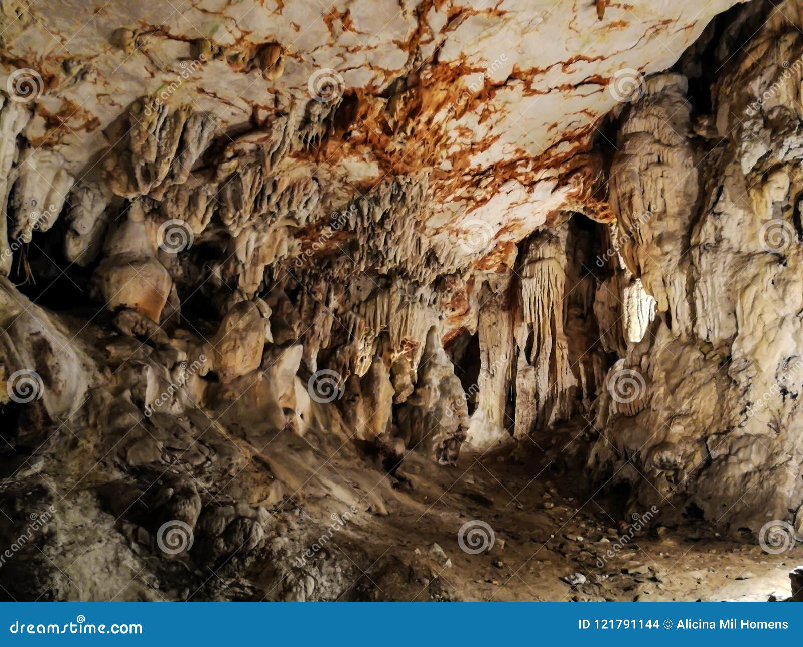 Textures and Patterns Inside a Grotto Stock Photo - Image of patterns ...