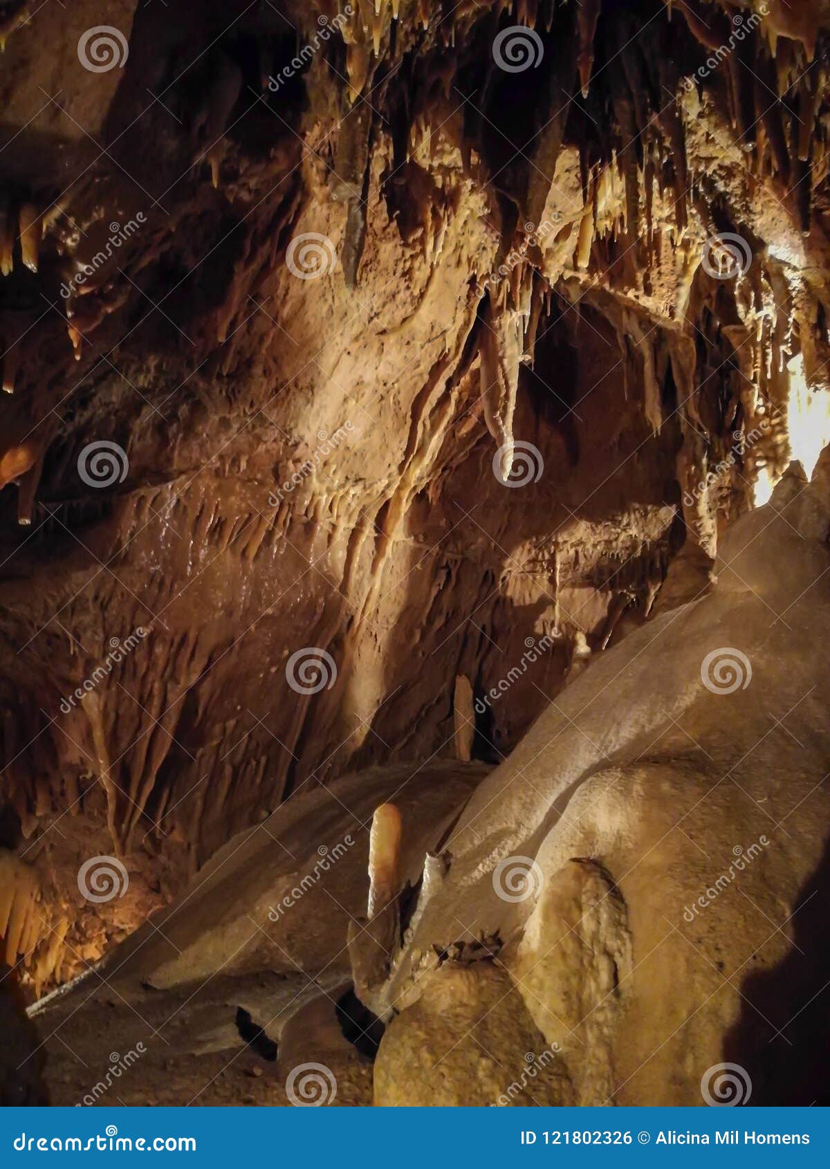 Textures and Patterns Inside a Grotto Stock Photo - Image of formation ...