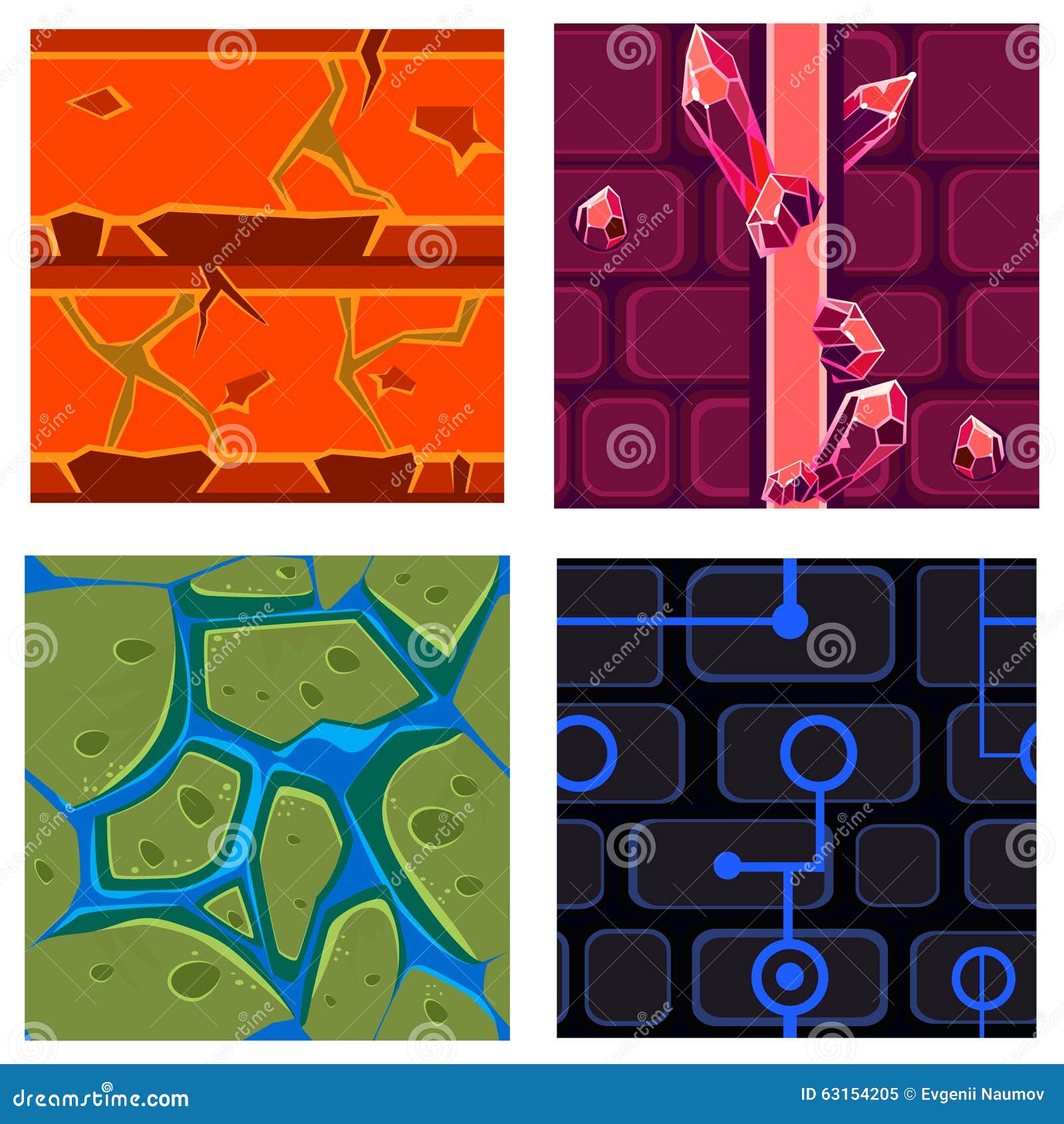 Textures For Platformers Icons Cubical Vector Set | CartoonDealer.com ... Textures For Platformers Icons Cubical Vector Set | CartoonDealer.com ...