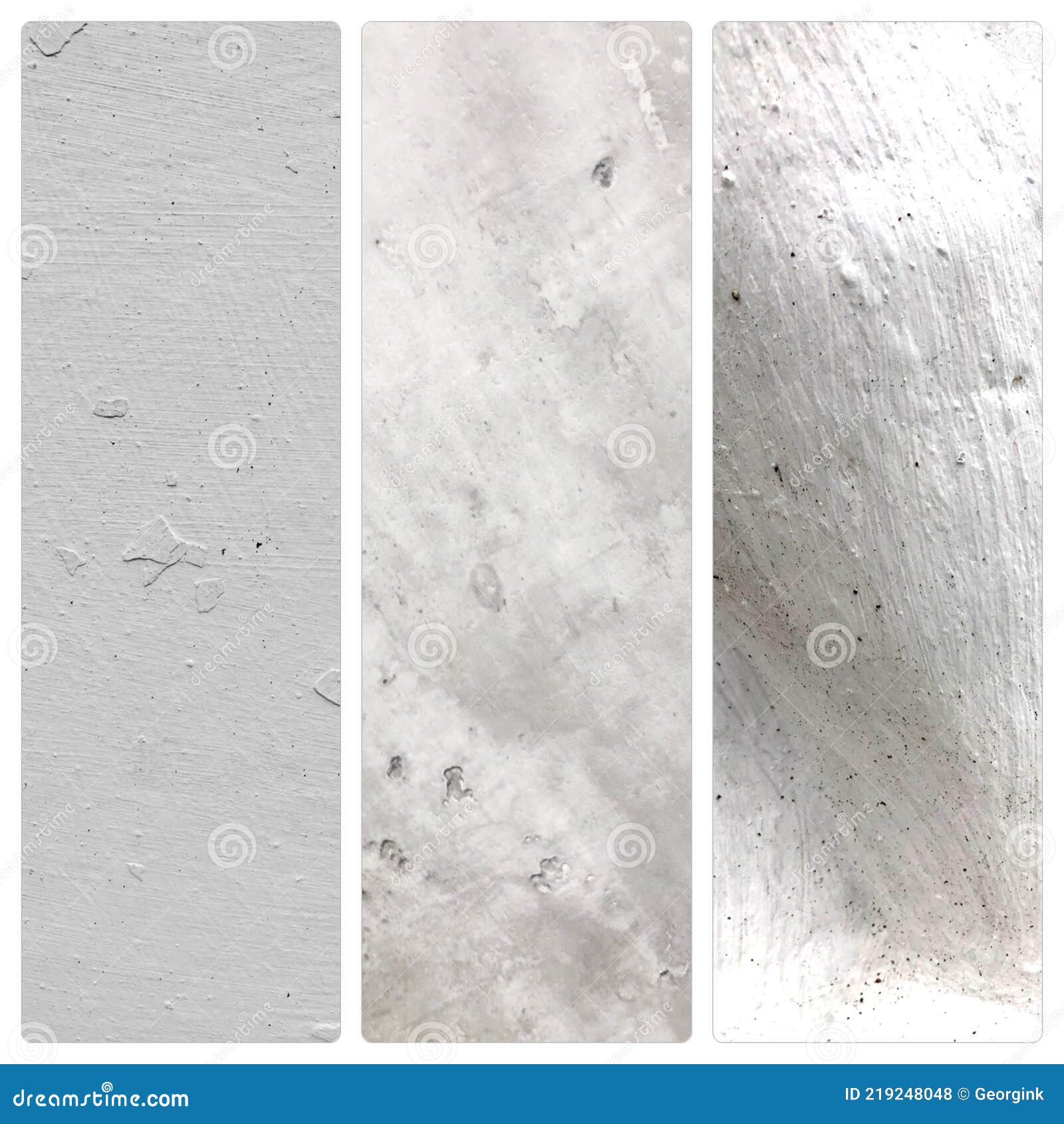 Light Textures of the Walls Set Background Stock Illustration ...
