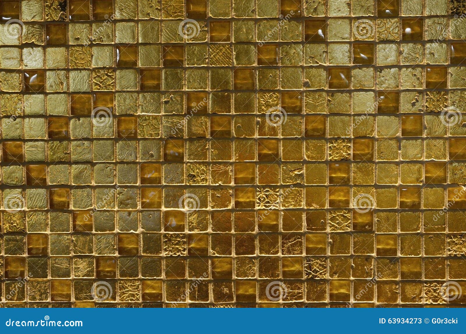Textures - Shiny Golden Tiles Stock Image - Image of gold, house: 63934273
